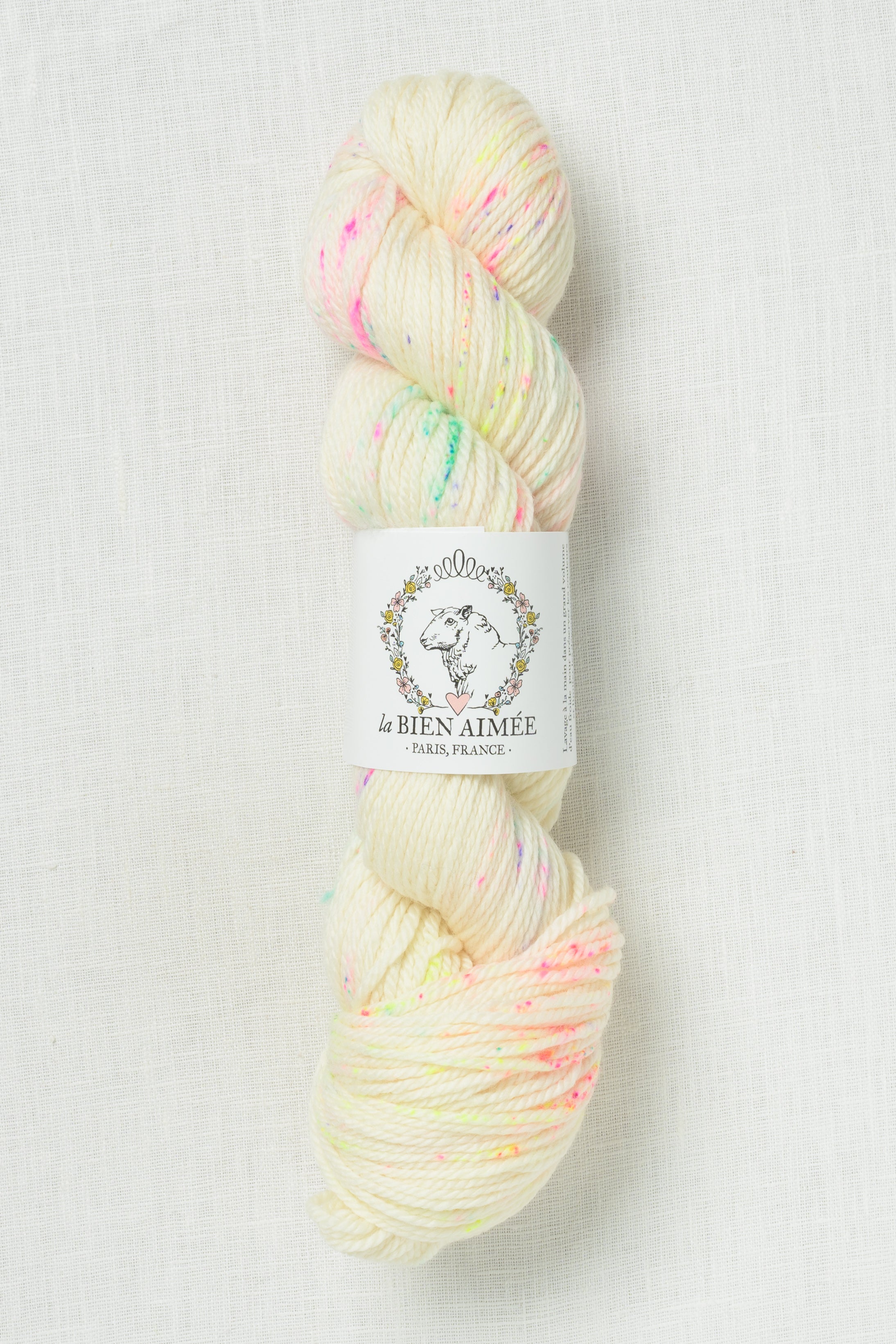 La Bien Aimee Merino Aran Confetti Cake – Wool and Company