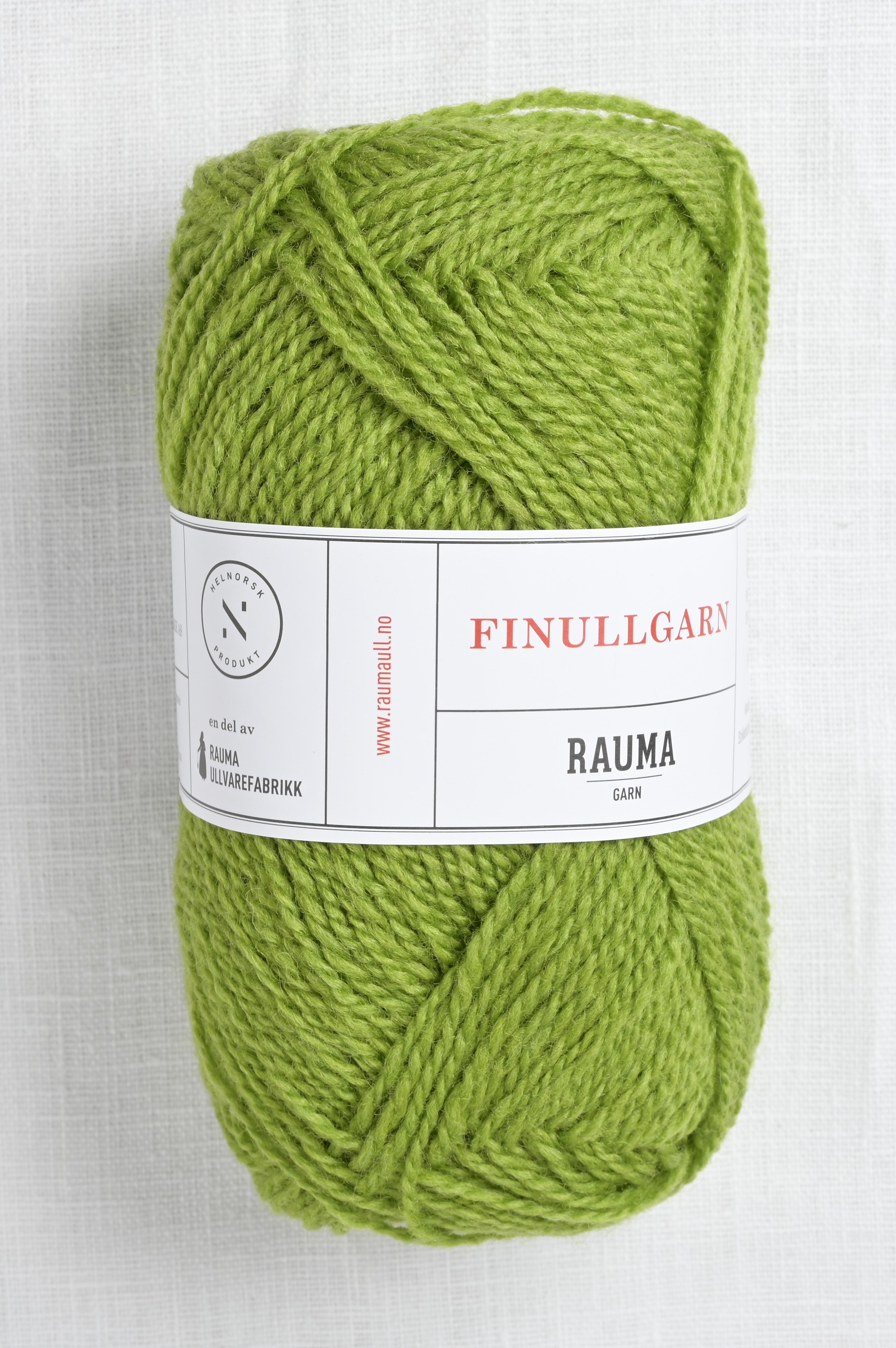 Rauma Finullgarn 455 Yellow Green – Wool and Company