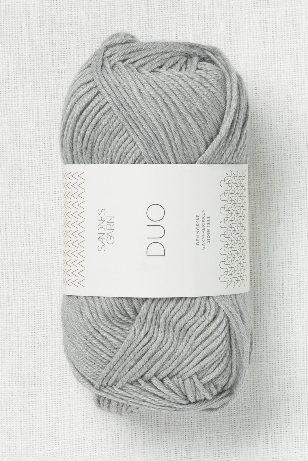 Sandnes Garn Duo 6030 Light Gray – Wool and Company