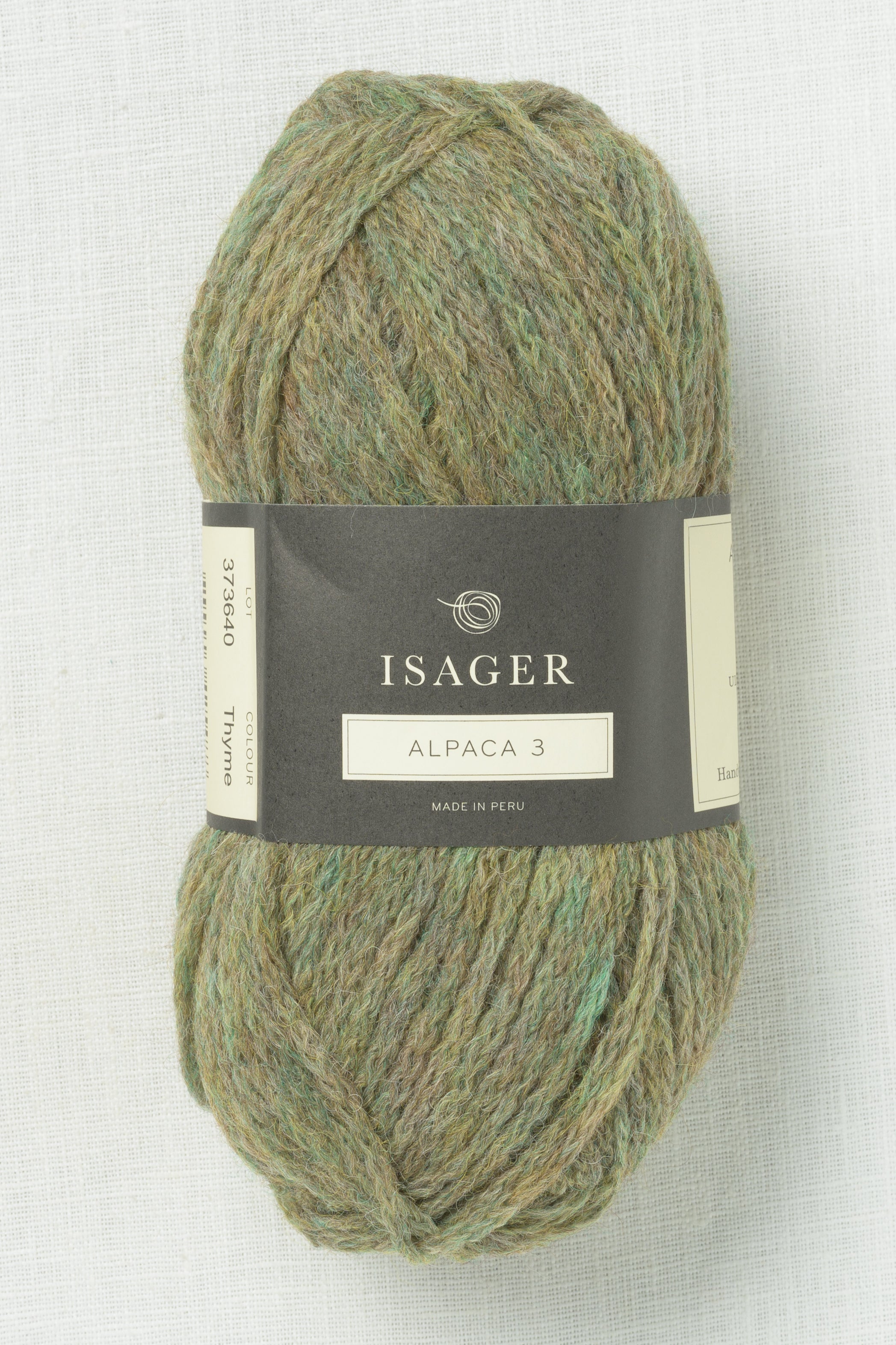Isager Alpaca 3 Thyme – Wool and Company