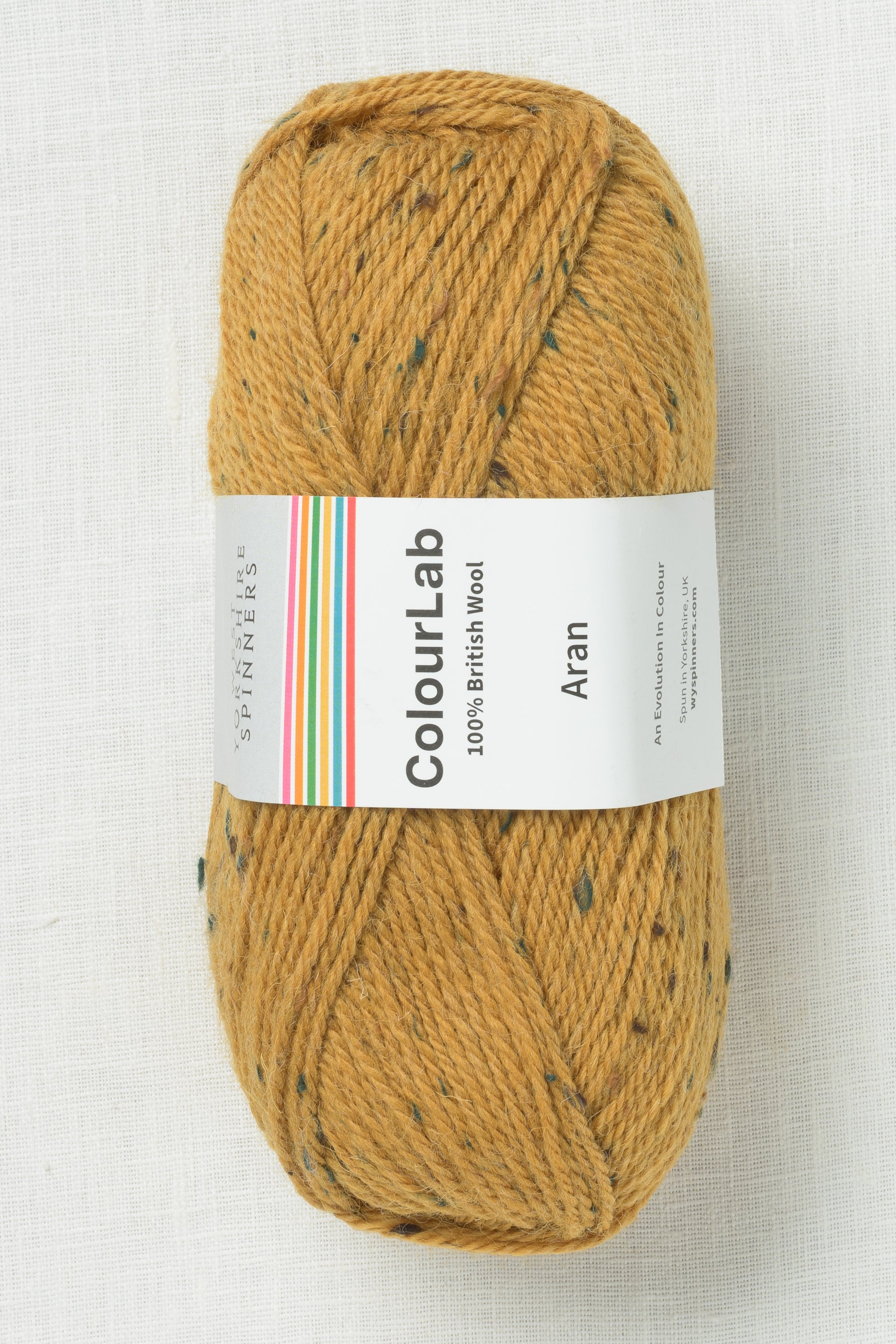 WYS ColourLab Aran Golden Mustard – Wool and Company
