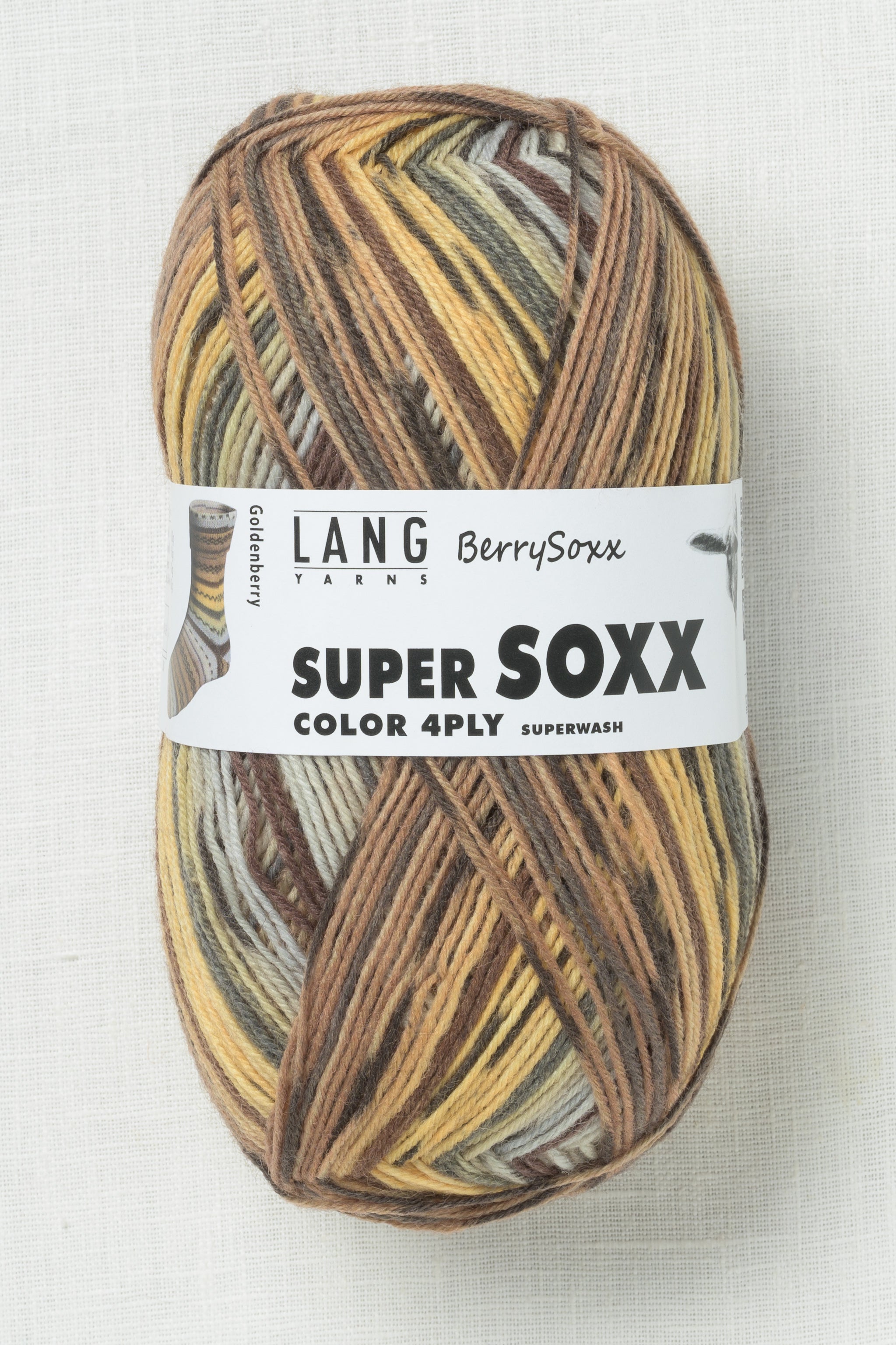 Lang Yarns Super Soxx Color 469 Goldenberry – Wool and Company