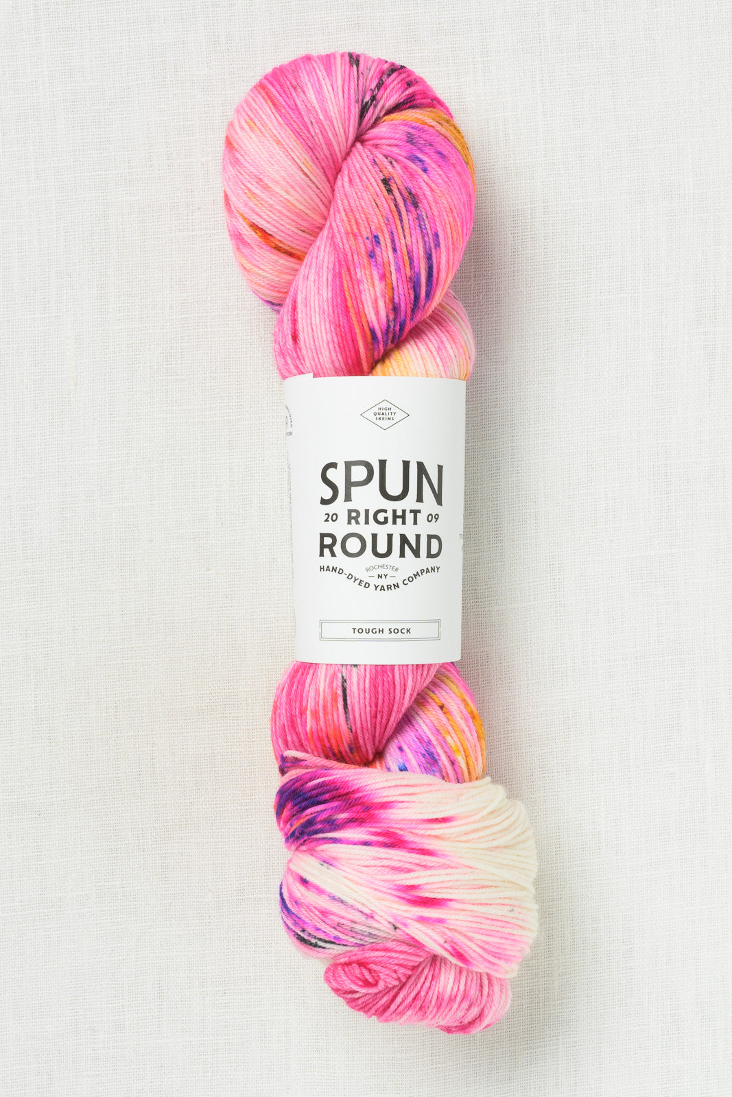 Spun Right Round Tough Sock Sassy – Wool and Company
