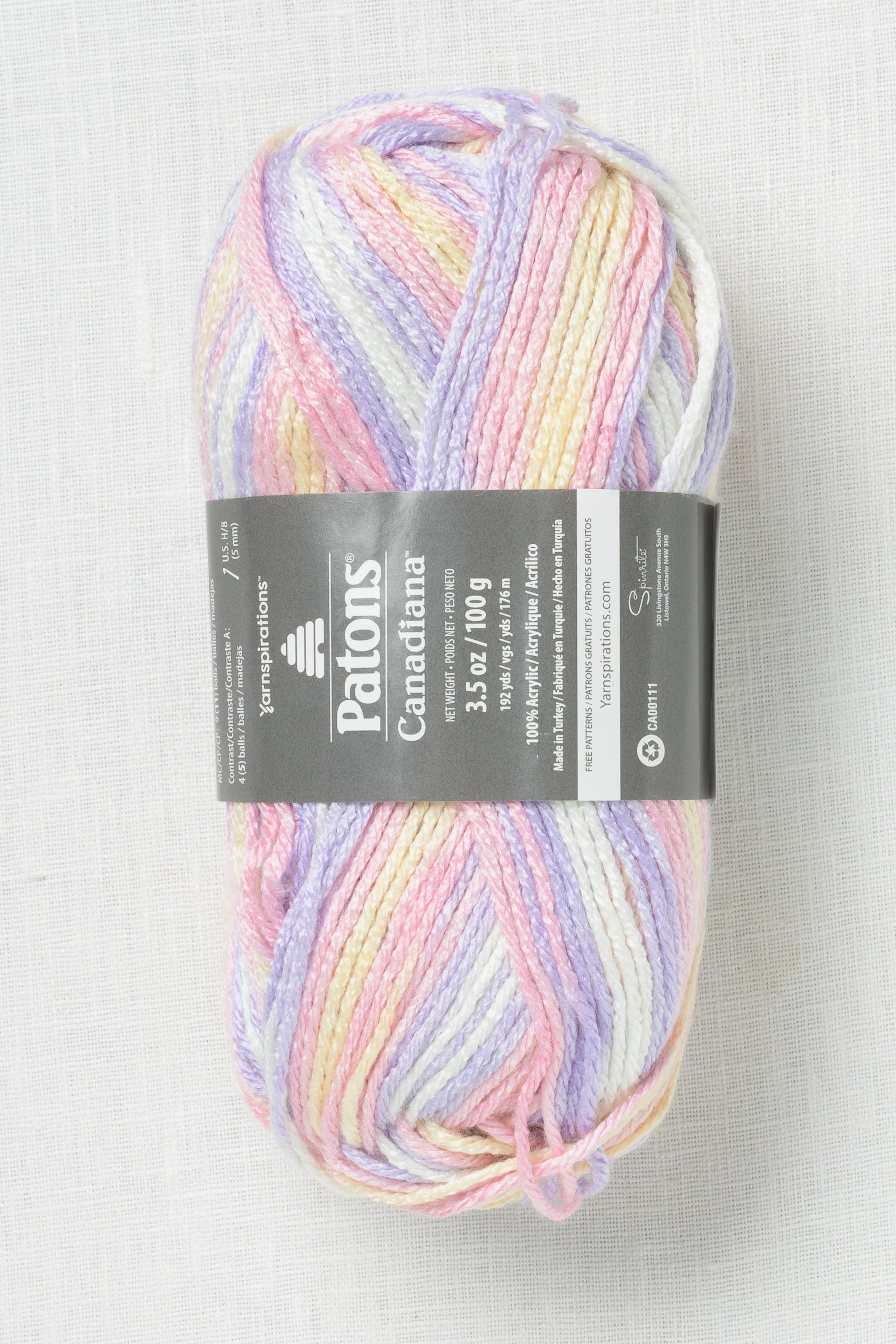 Patons Canadiana Pretty Baby Variegated – Wool and Company