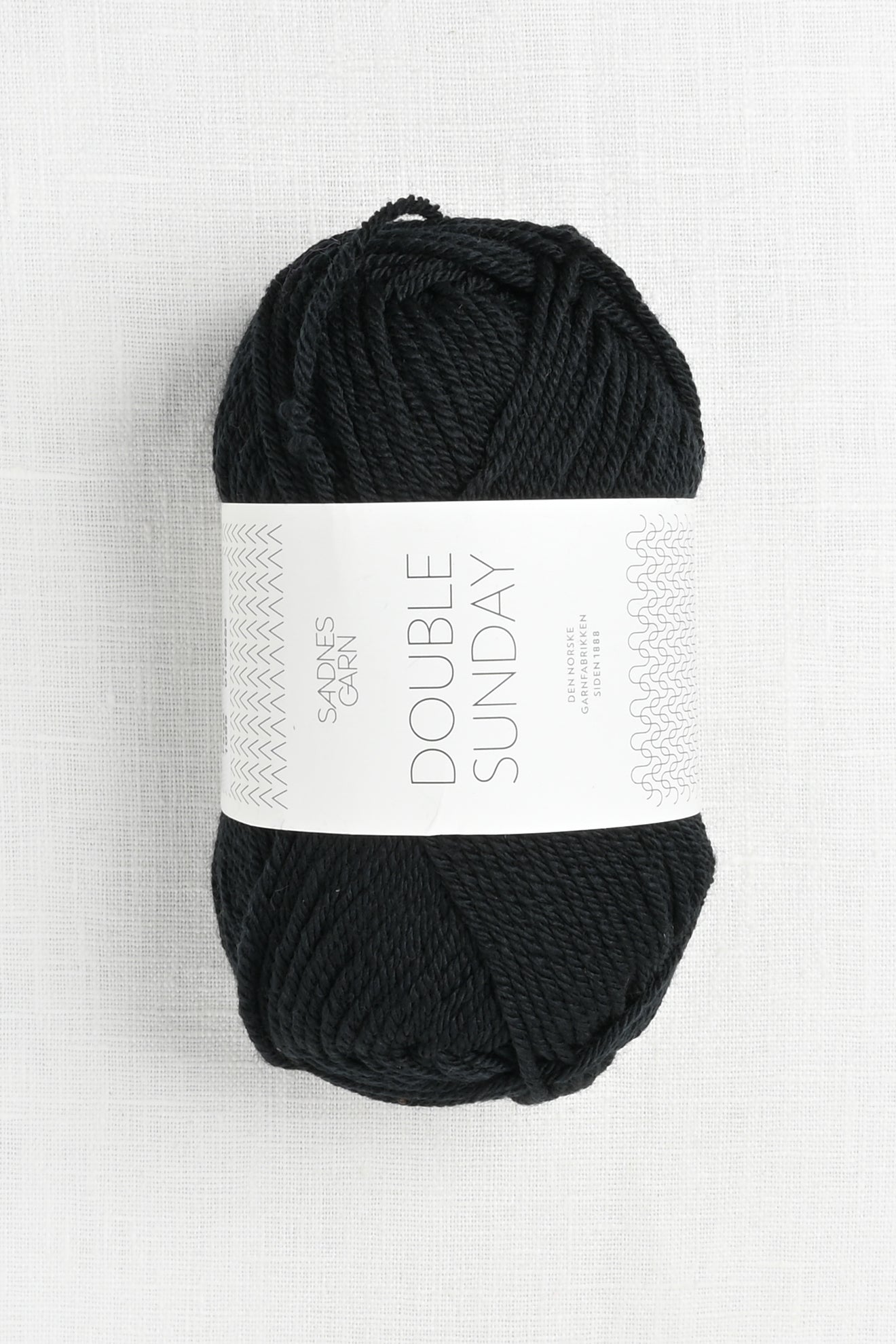 Sandnes Garn Double Sunday 1099 Black – Wool and Company