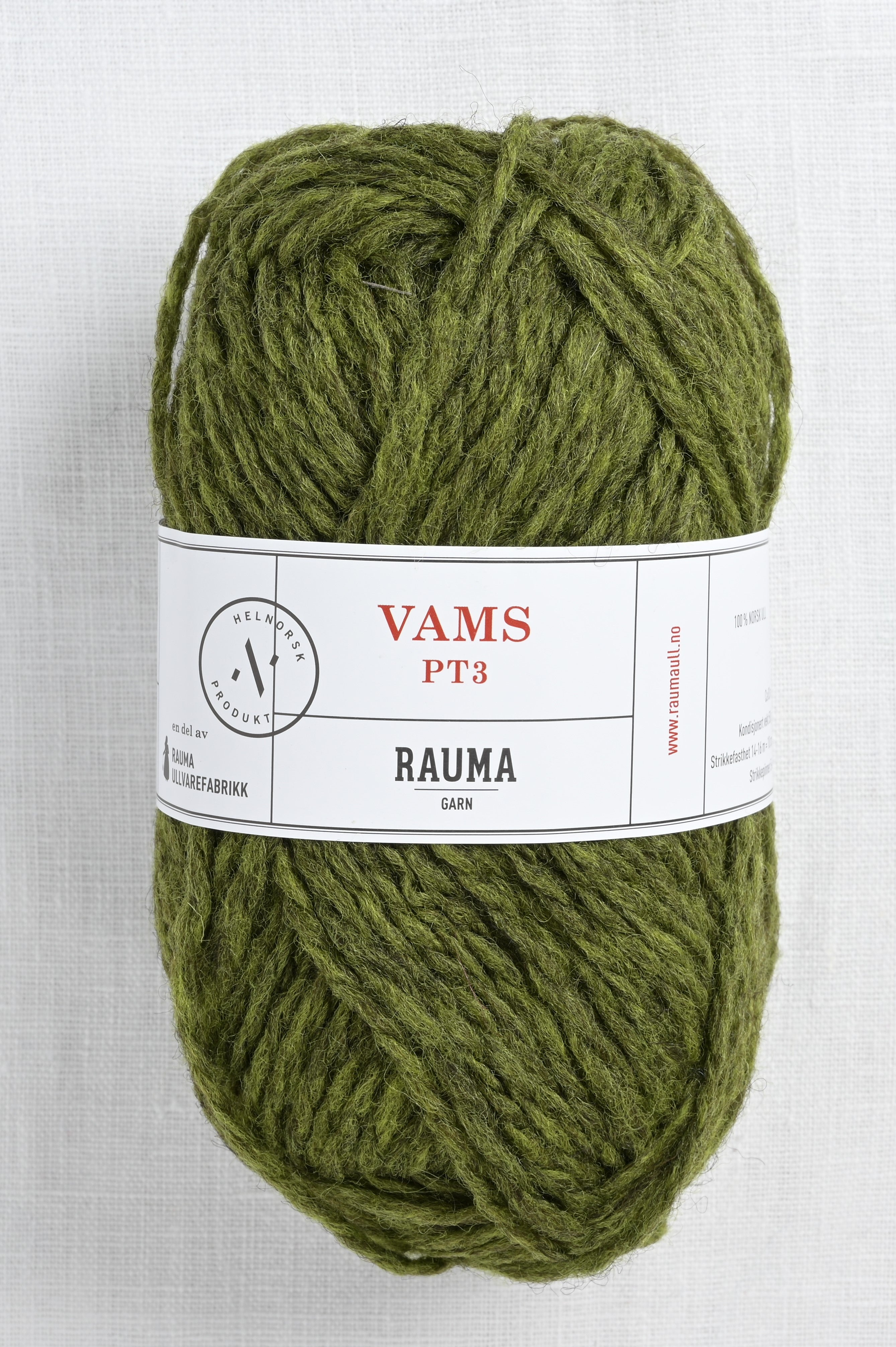 Rauma Vamsegarn 403 Green Dark Heather – Wool and Company
