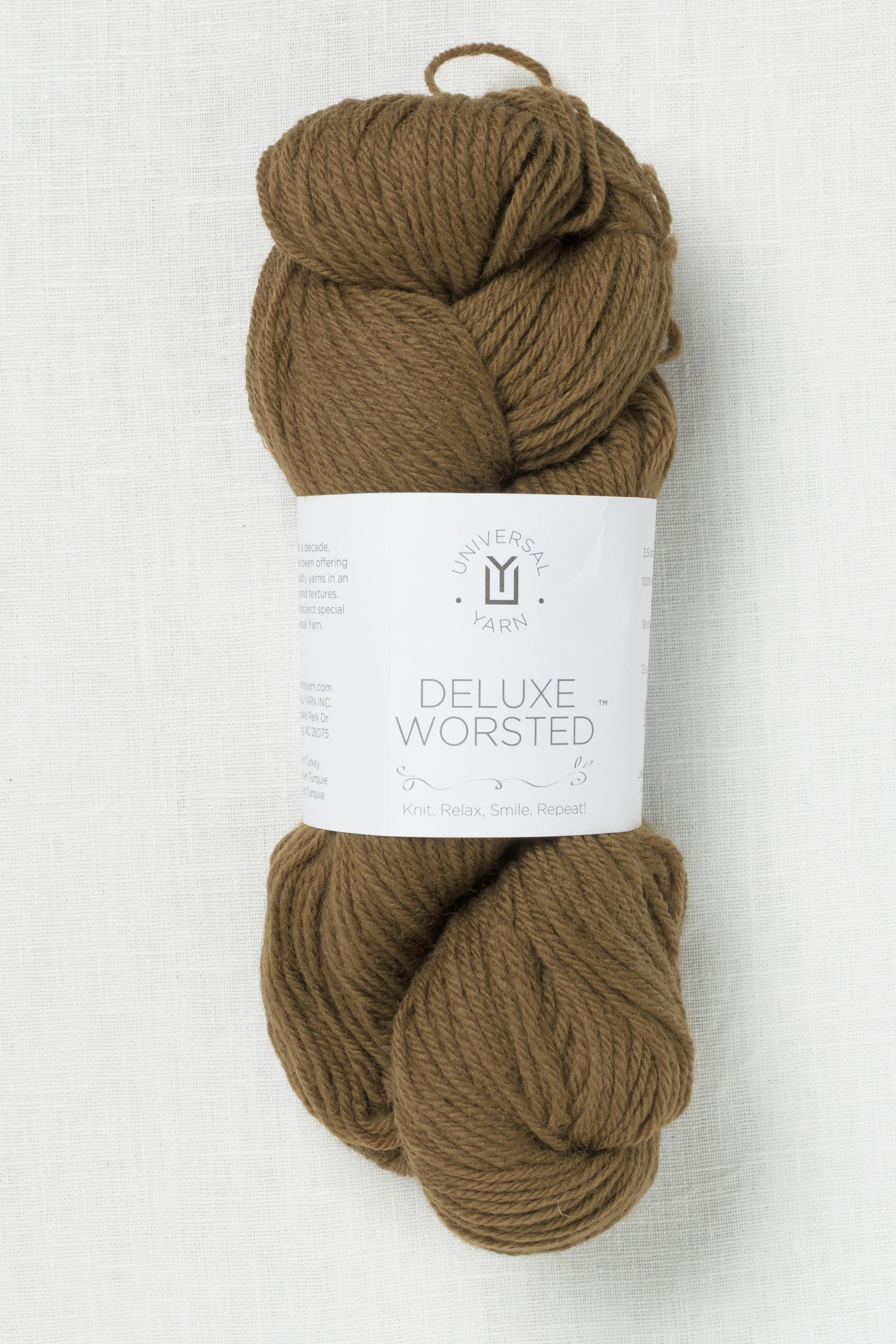 Universal Yarn Deluxe Worsted 12181 Bronze Brown – Wool and Company