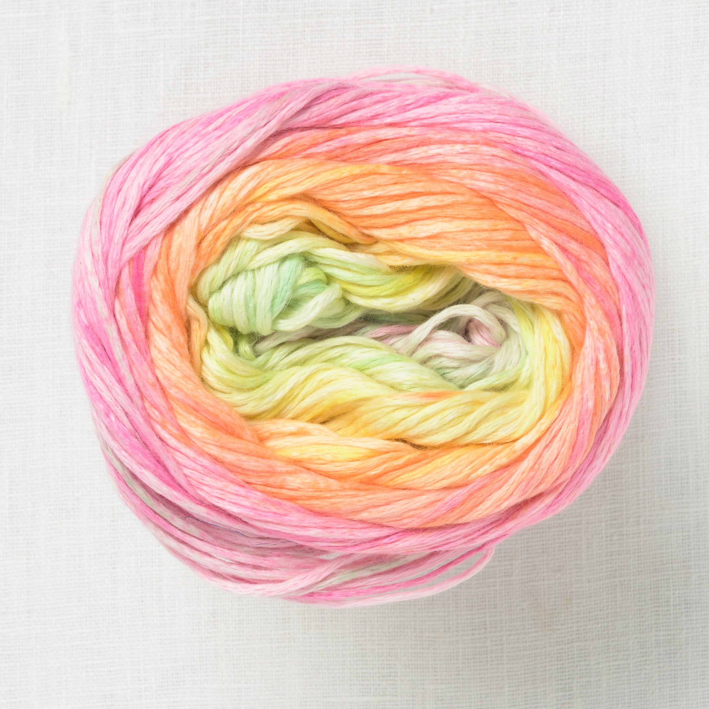 Juniper Moon Farm Cirrus Rainbow 306 Lemon Lime Bubblegum – Wool and ...