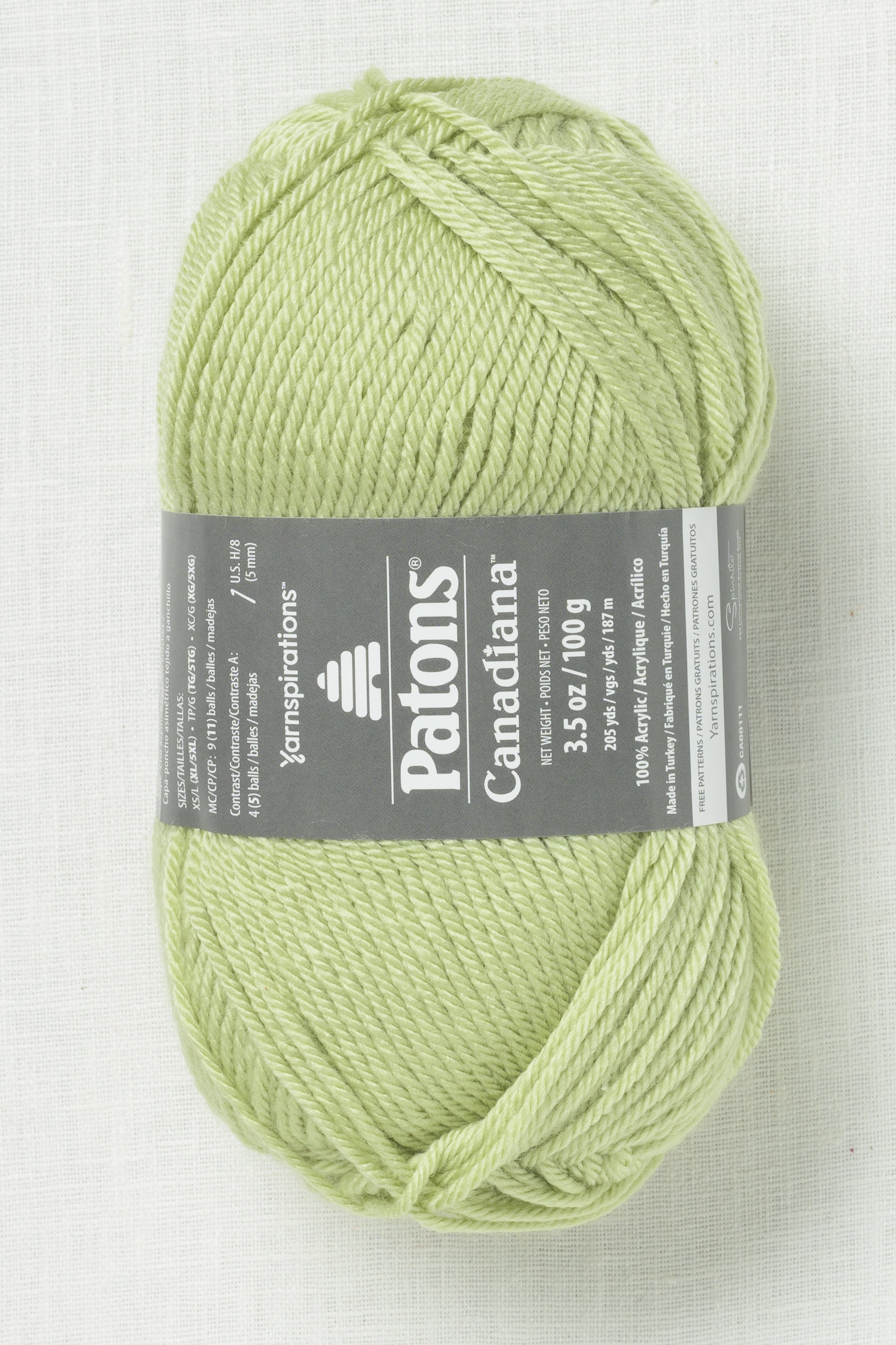 Patons Canadiana Cherished Green – Wool and Company