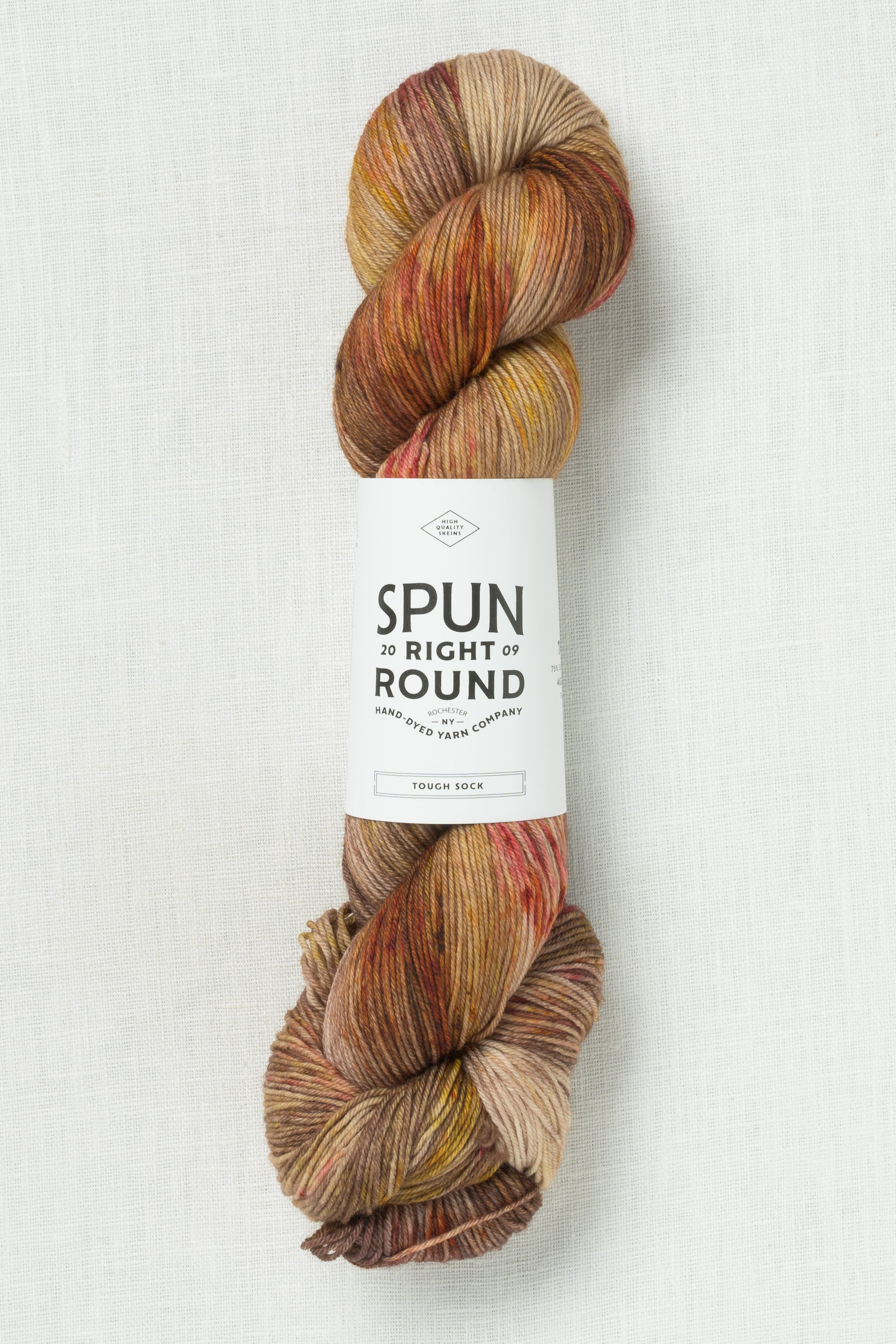 Spun Right Round Tough Sock Maple – Wool and Company