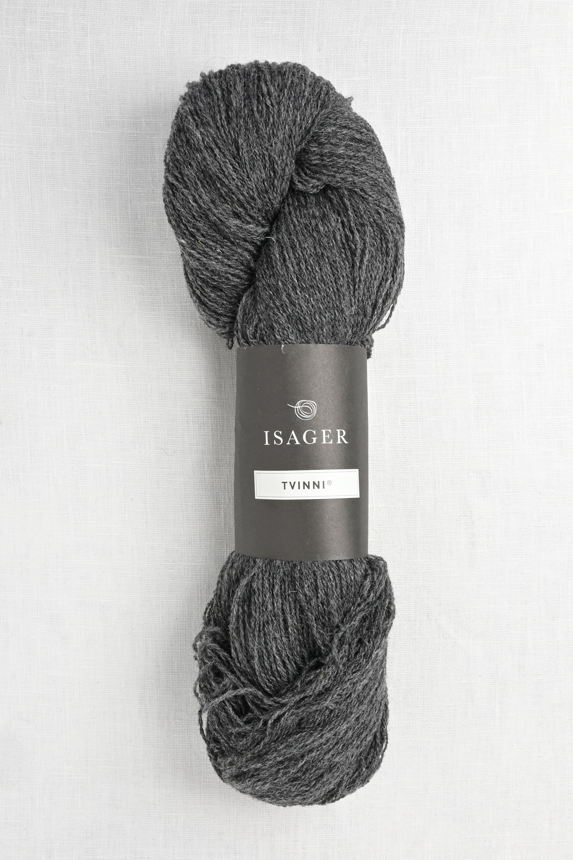 Isager Tvinni 4s Charcoal 100g – Wool and Company