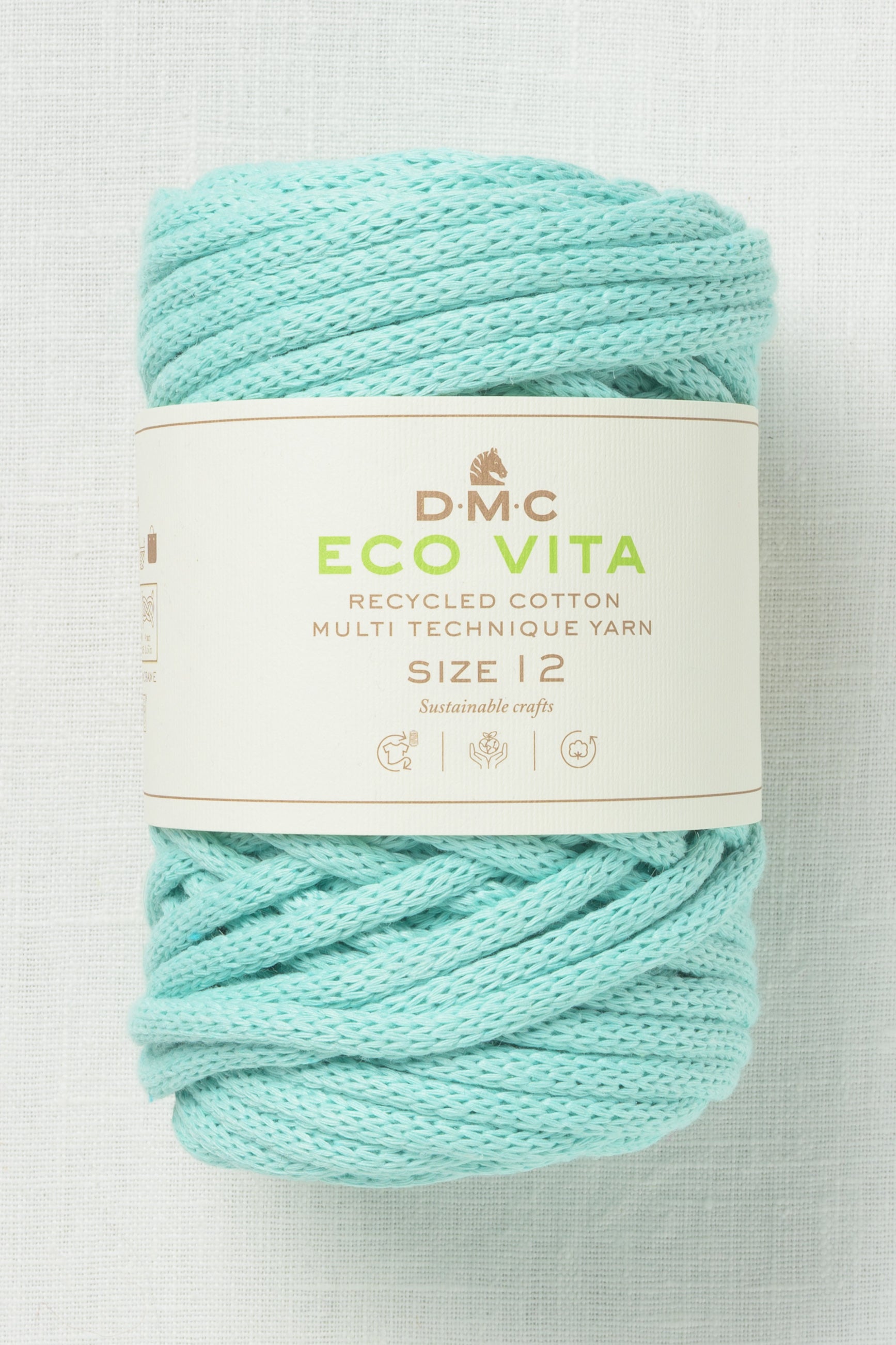 DMC Eco Vita 12 81 Aqua – Wool and Company