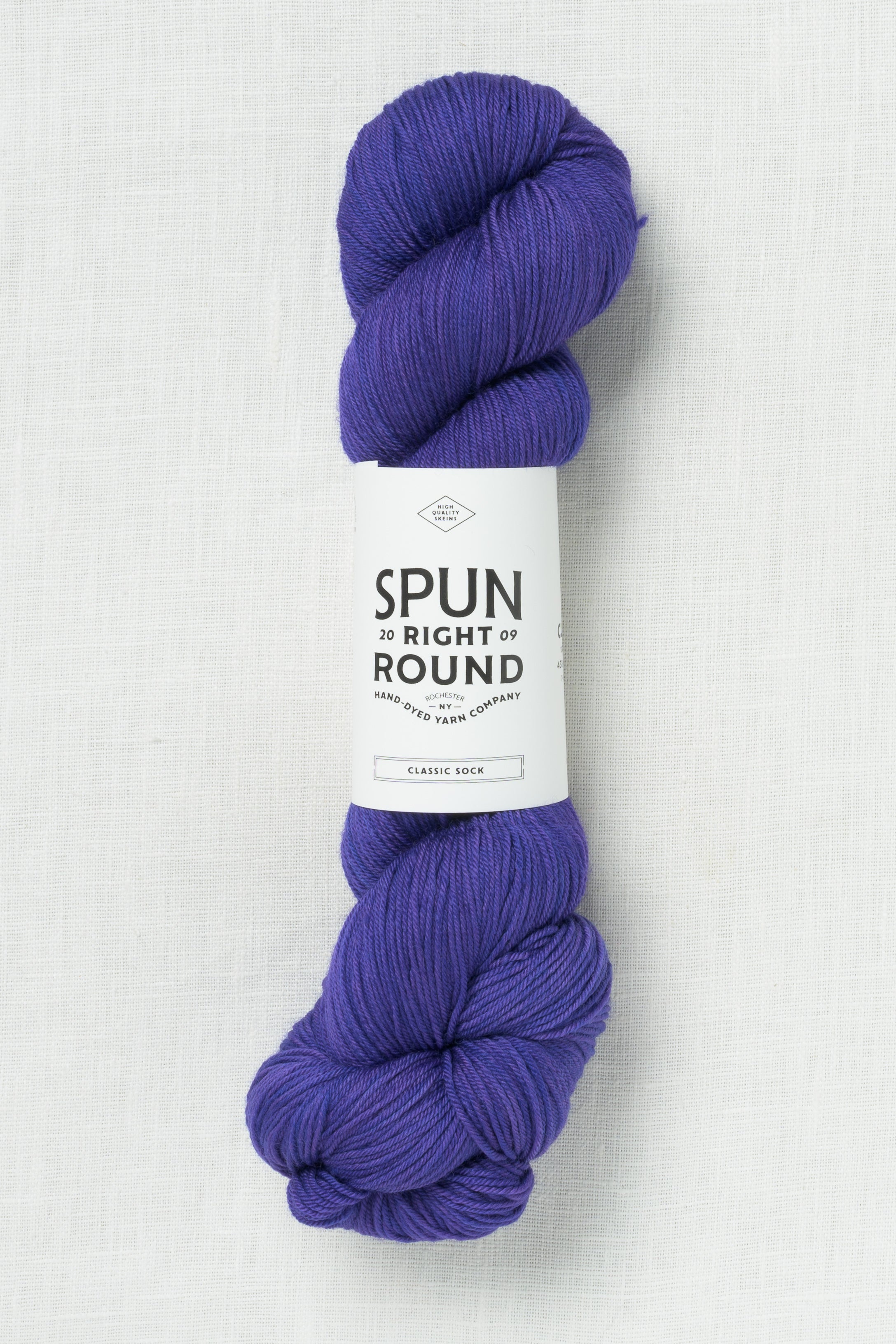 Spun Right Round Classic Sock Concord – Wool and Company