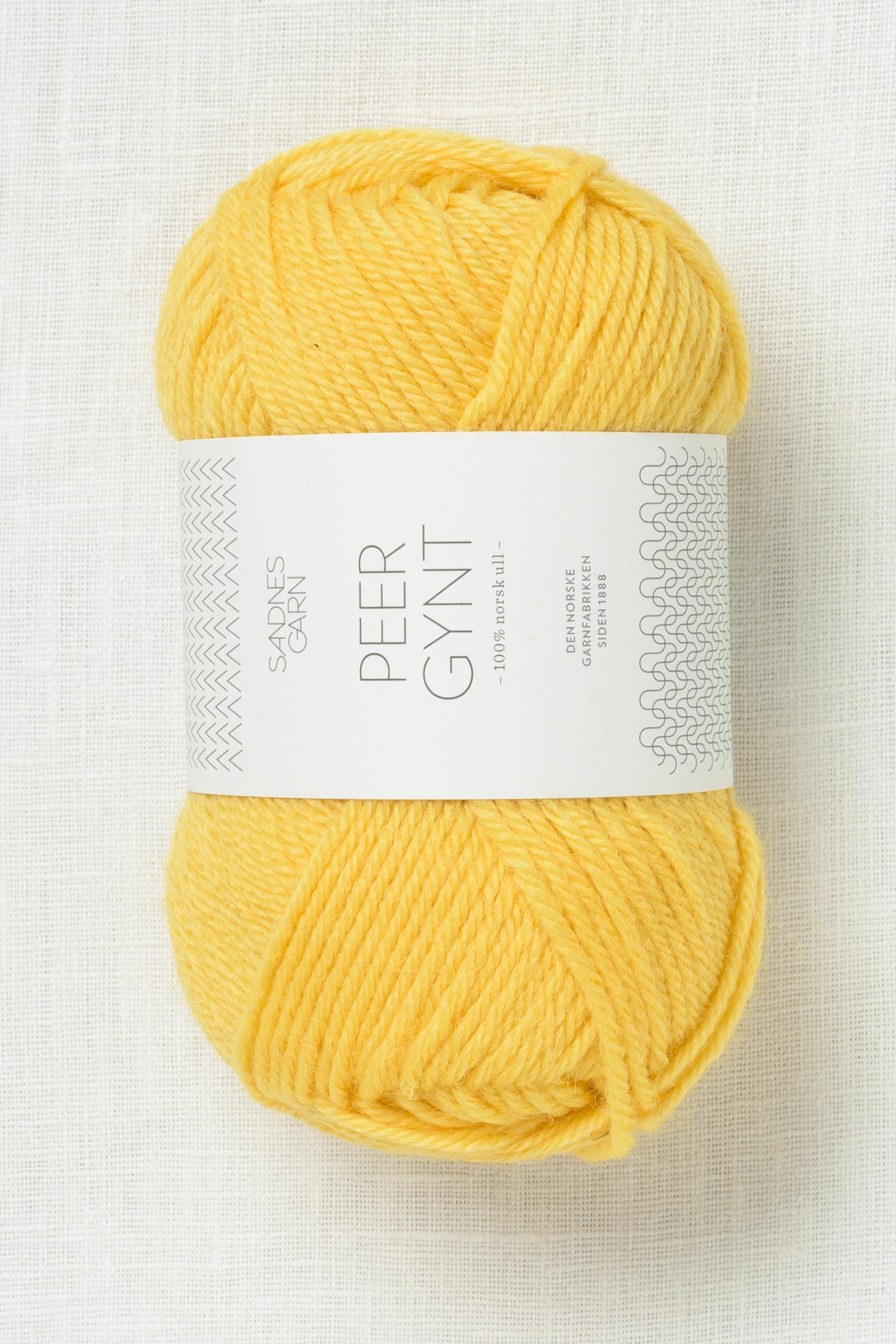Sandnes Garn Peer Gynt 2016 Sunny Yellow – Wool and Company