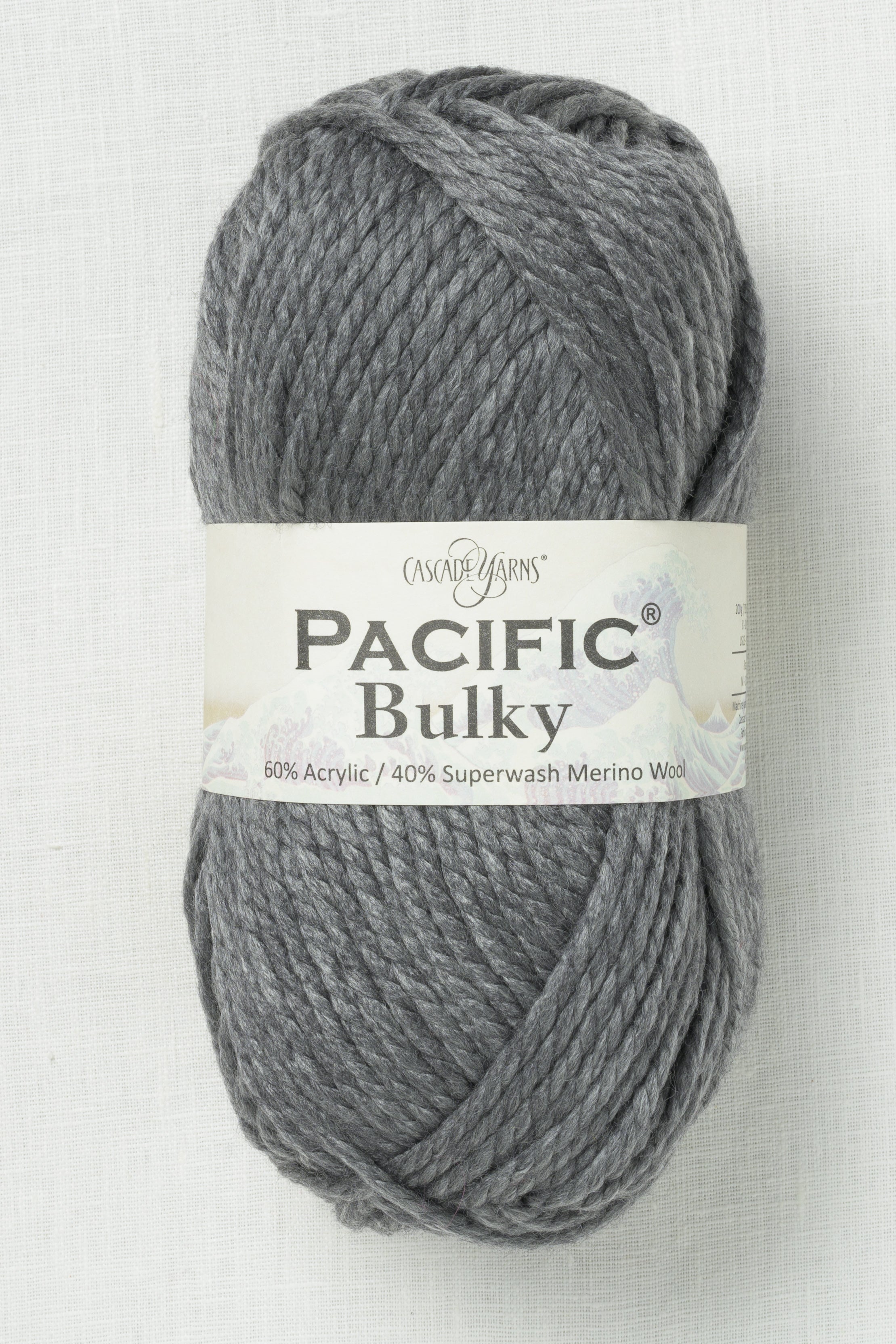 Cascade Pacific Bulky 62 Charcoal – Wool and Company