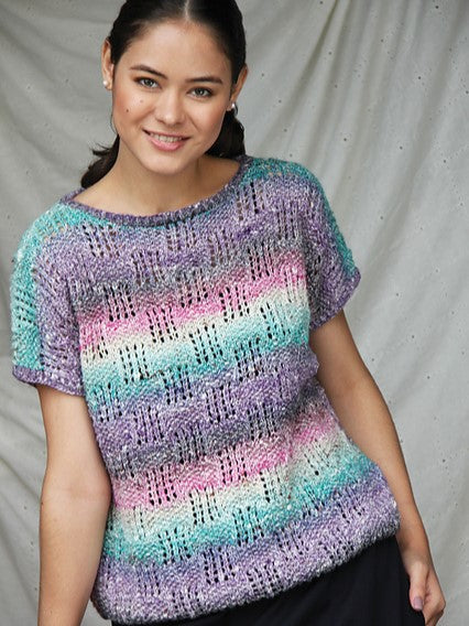 Box Pattern Tee by Noro – Wool and Company