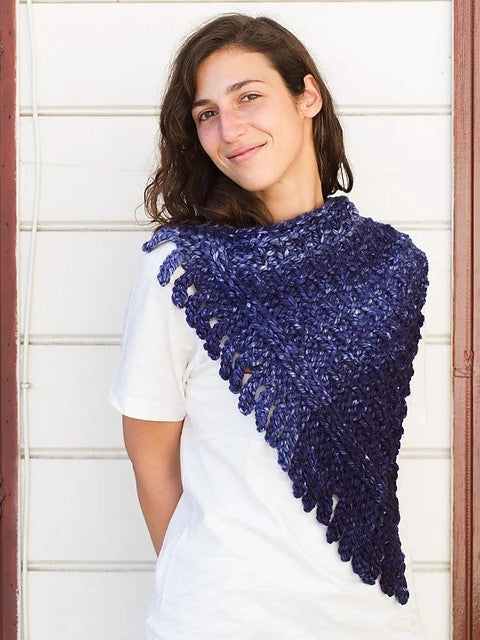 Broken Twigs Shawl by Catherine Salter Bayar – Wool and Company