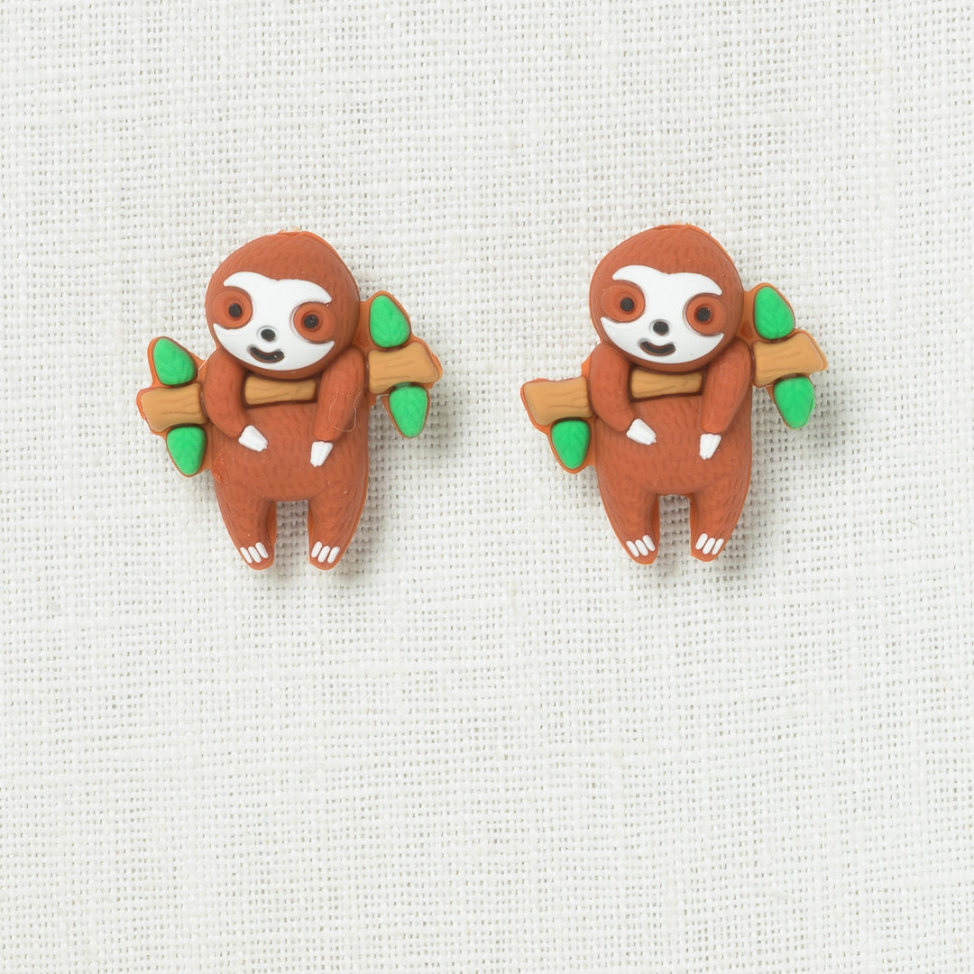 Fox & Pine Stitch Stoppers, Chillin' Sloth – Wool and Company