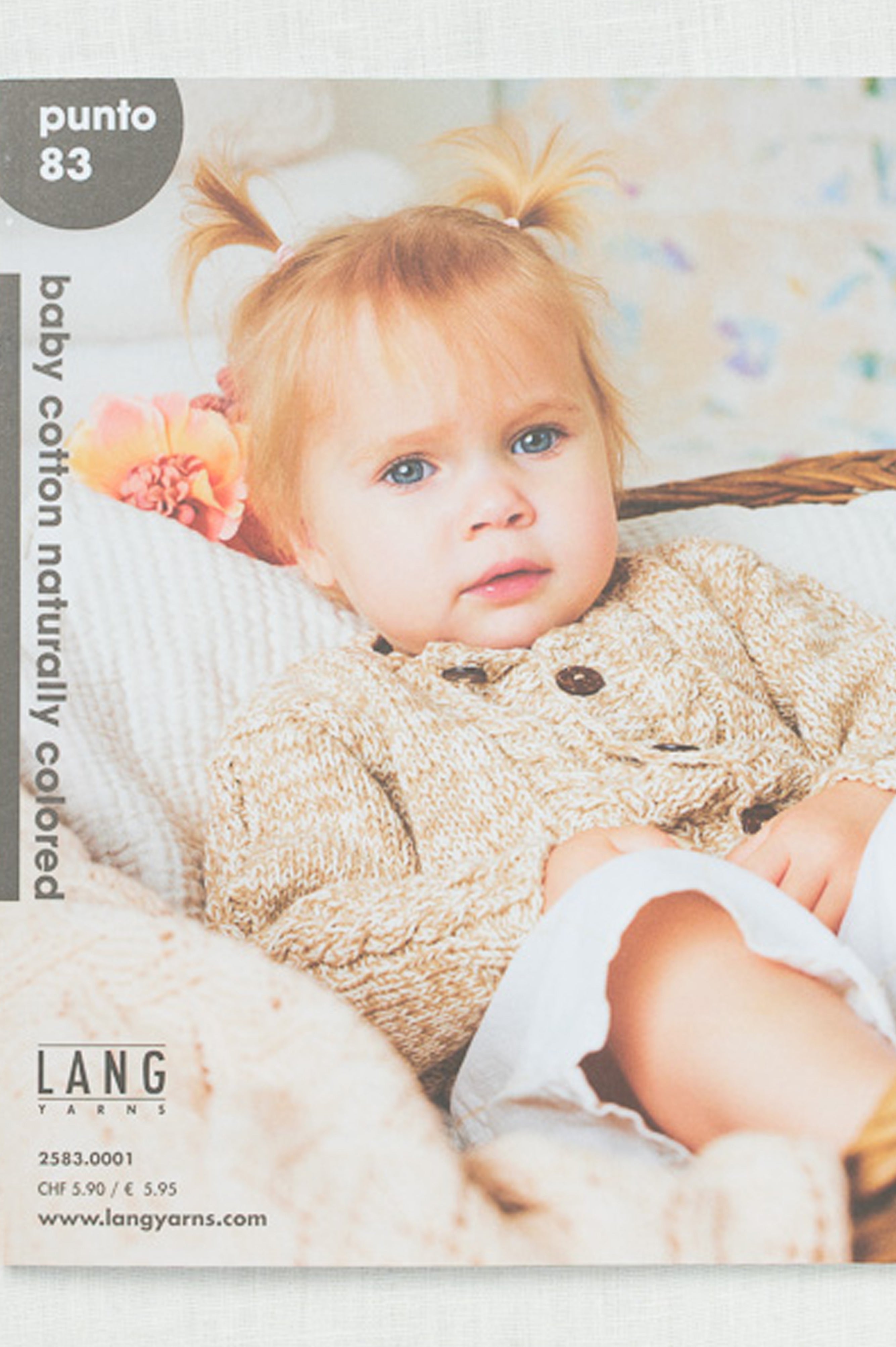 Lang Yarns Punto 83: Baby Cotton Naturally Colored Pattern Booklet ...
