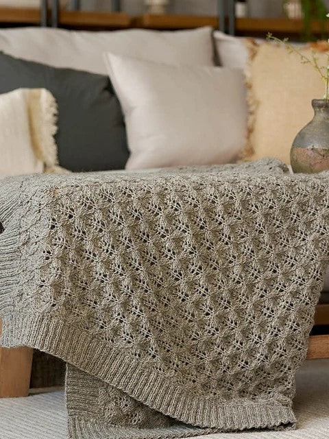 Lattice Lace Throw by Jenny Watson – Wool and Company