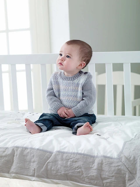 Fluffy Clouds Sweater & Slipover by Jenny Watson – Wool and Company