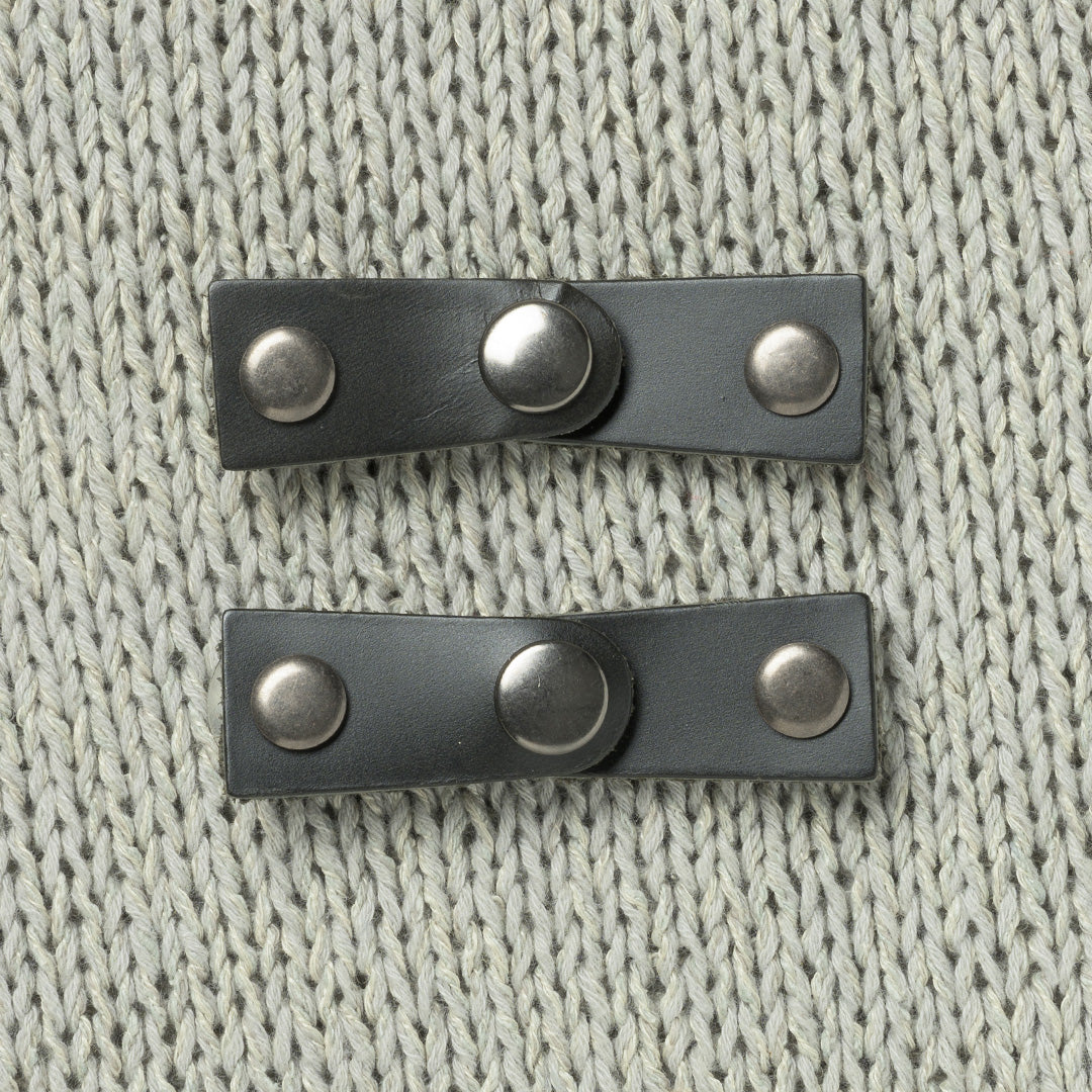 JUL Designs New Latch Leather Closure, Black w/ Gunmetal Hardware ...