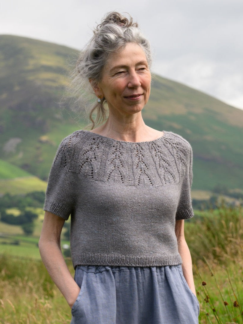 One Yoke Tee by Becky Baker – Wool and Company