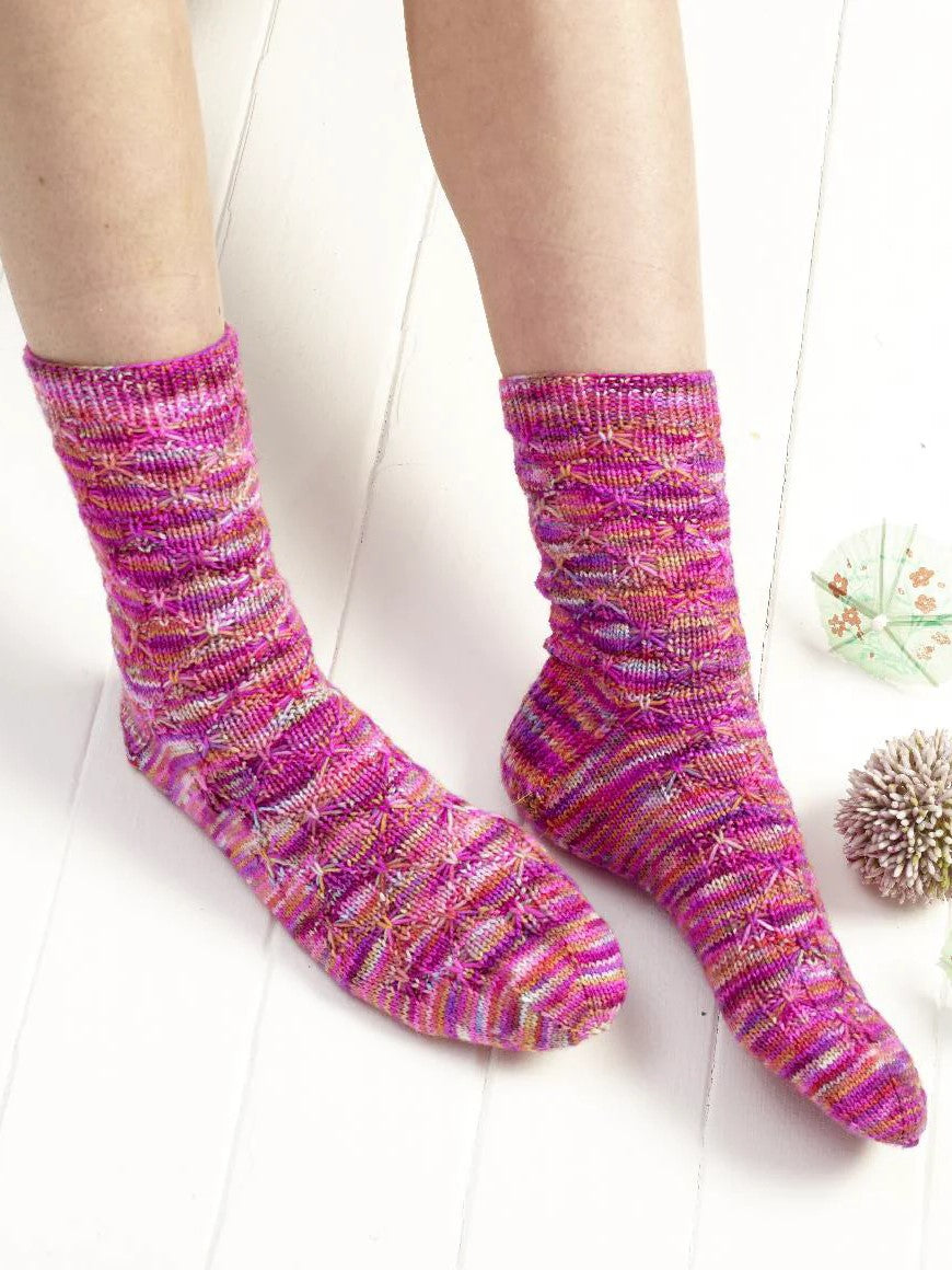 Carnival Caipirinha Socks by Tina Jane – Wool and Company