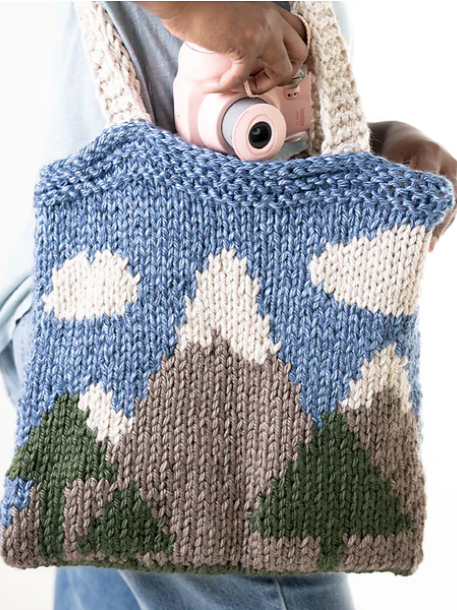 Mountain Scene Bag by Lion Brand Yarn – Wool and Company