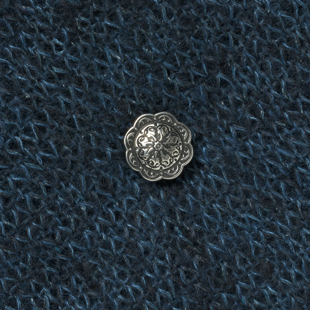 JUL Designs Screw-in Small Floral Pedestal Button Styling Tack ...