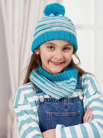 Hula Hoop Hat & Cowl by Jenny Watson – Wool and Company