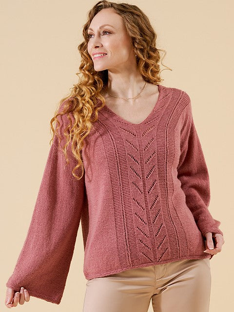 Anais Lace Panel Top by Chloe Elizabeth Birch – Wool and Company