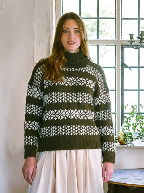 Cassandra Snowflake Jumper by Birch + Bliss – Wool and Company
