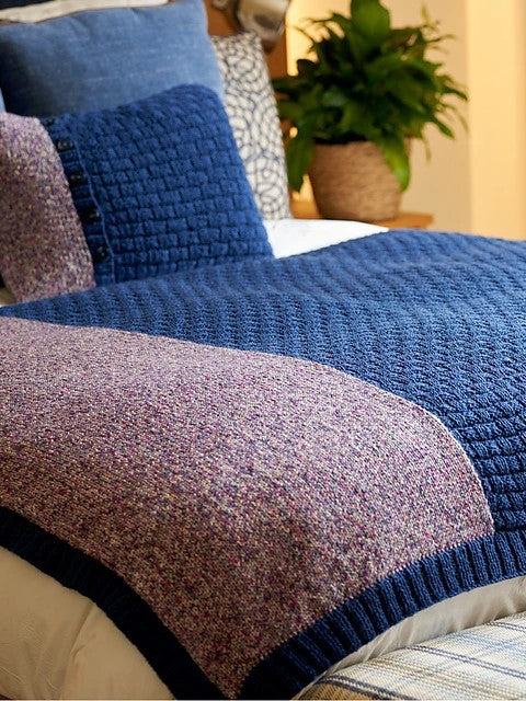 Calder Basket Weave Blanket & Cushion by Jenny Watson – Wool and Company