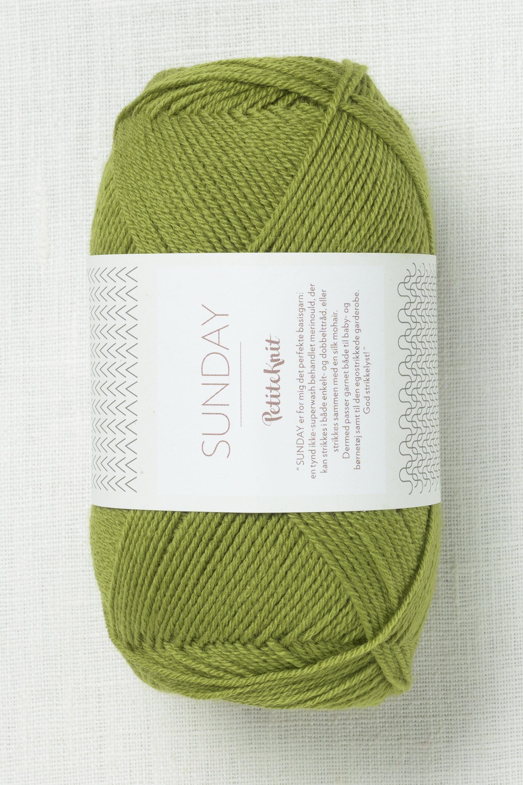 Sandnes Garn Sunday 9564 Matcha – Wool and Company