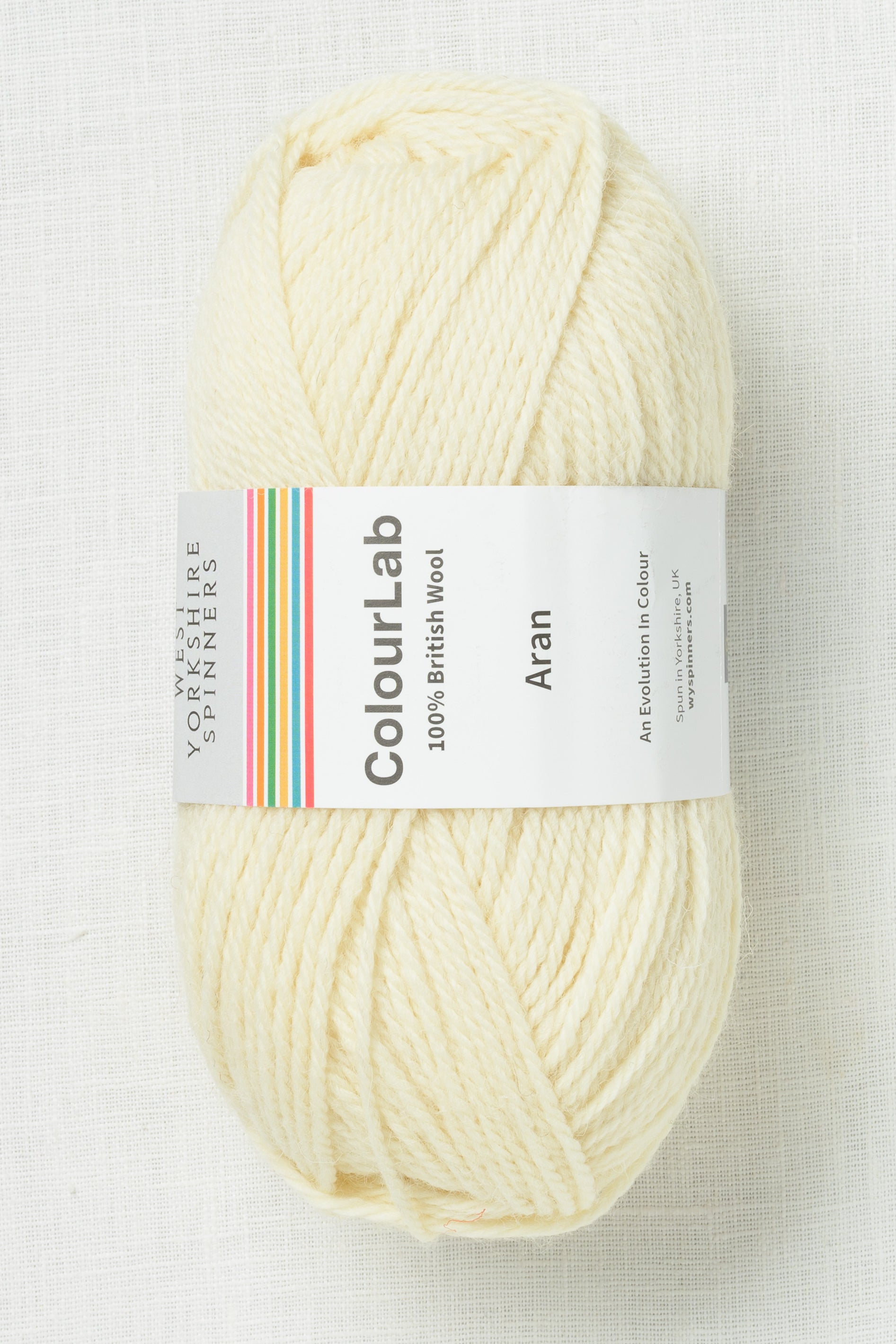 WYS ColourLab Aran Clotted Cream – Wool and Company