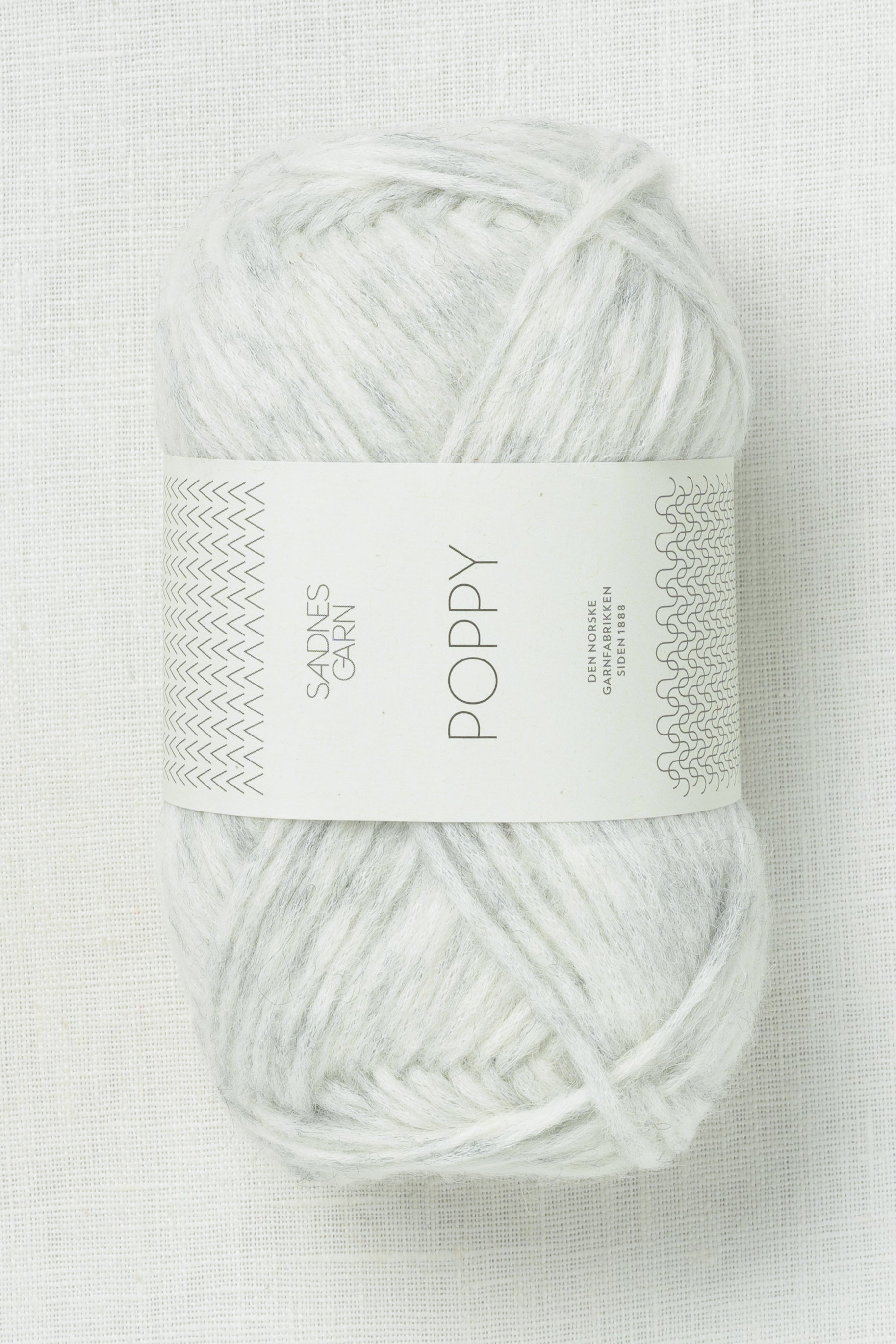 Sandnes Garn Poppy 1021 Light Gray Heather – Wool and Company