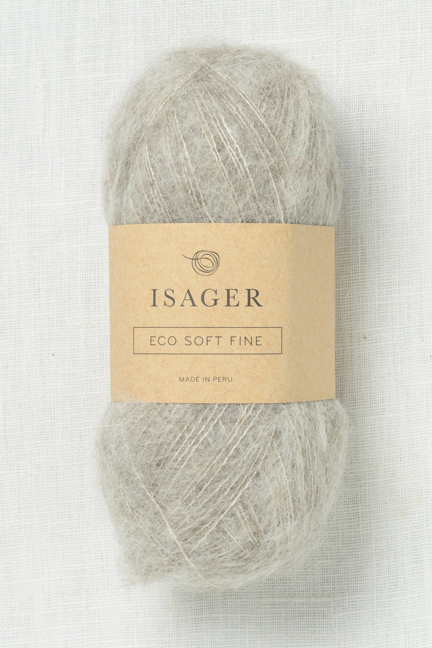 Isager Soft Fine E2s Light Grey Undyed – Wool and Company