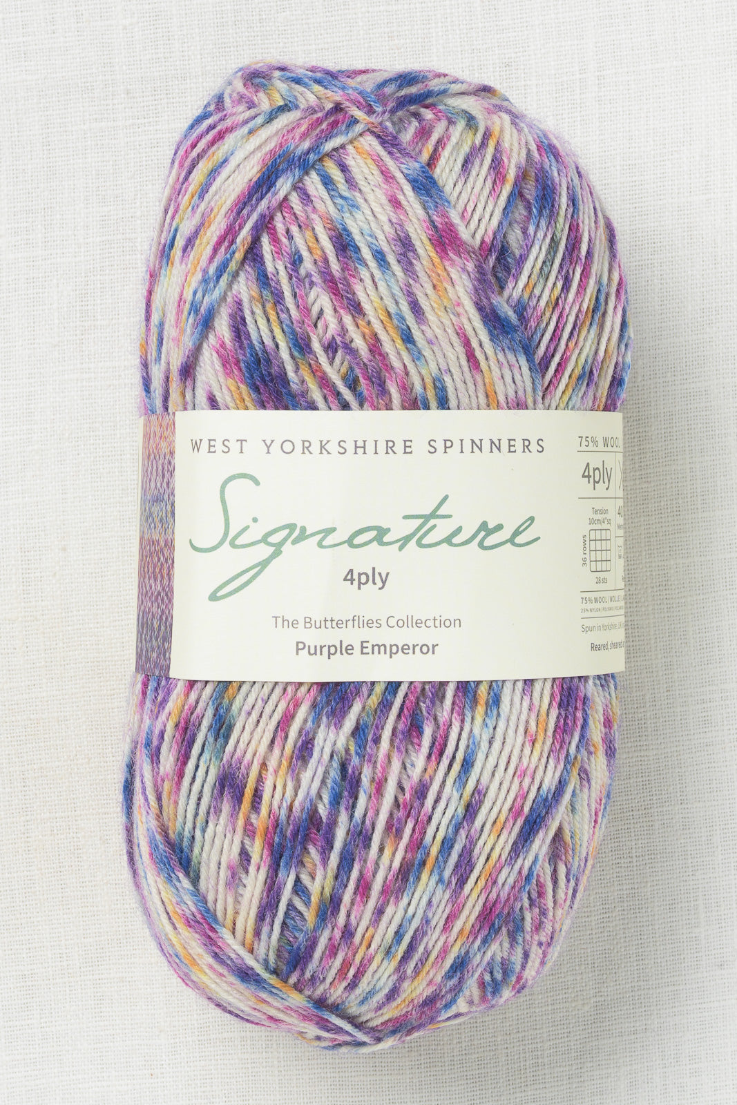 WYS Signature 4 Ply 1244 Purple Emperor – Wool and Company
