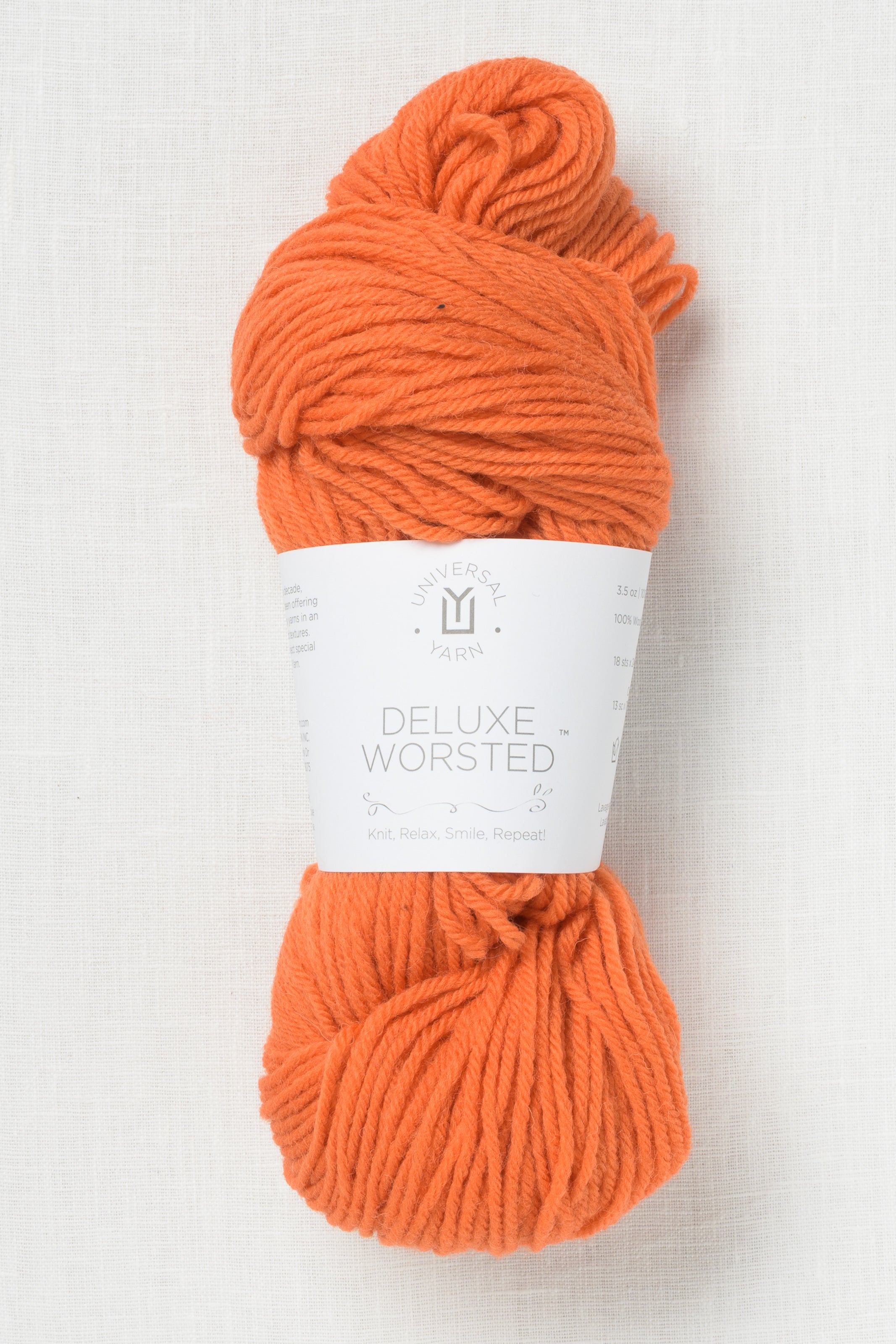 Universal Yarn Deluxe Worsted 14002 Pumpkin – Wool and Company