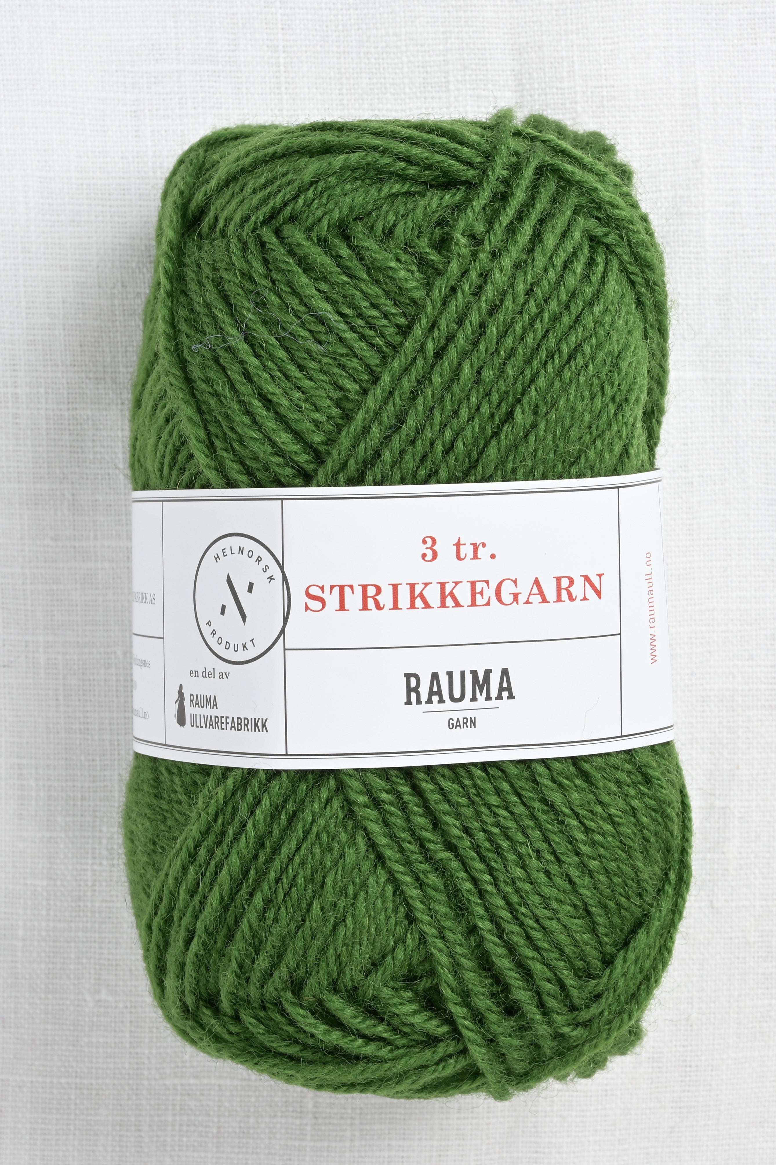 Rauma 3-Ply Strikkegarn 145 Green – Wool and Company