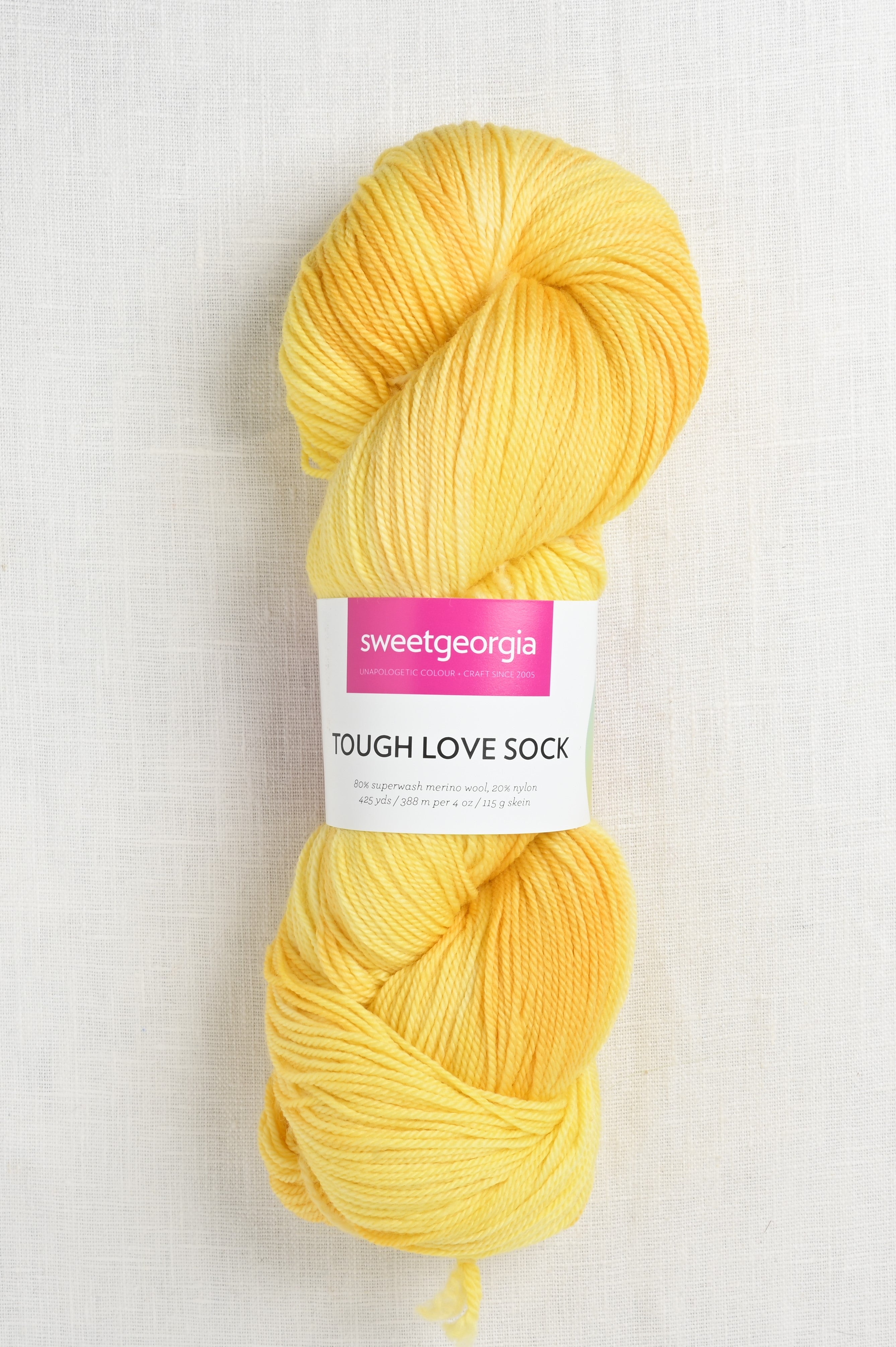 Sweet Georgia Superwash Worsted Lemon Curd – Wool and Company