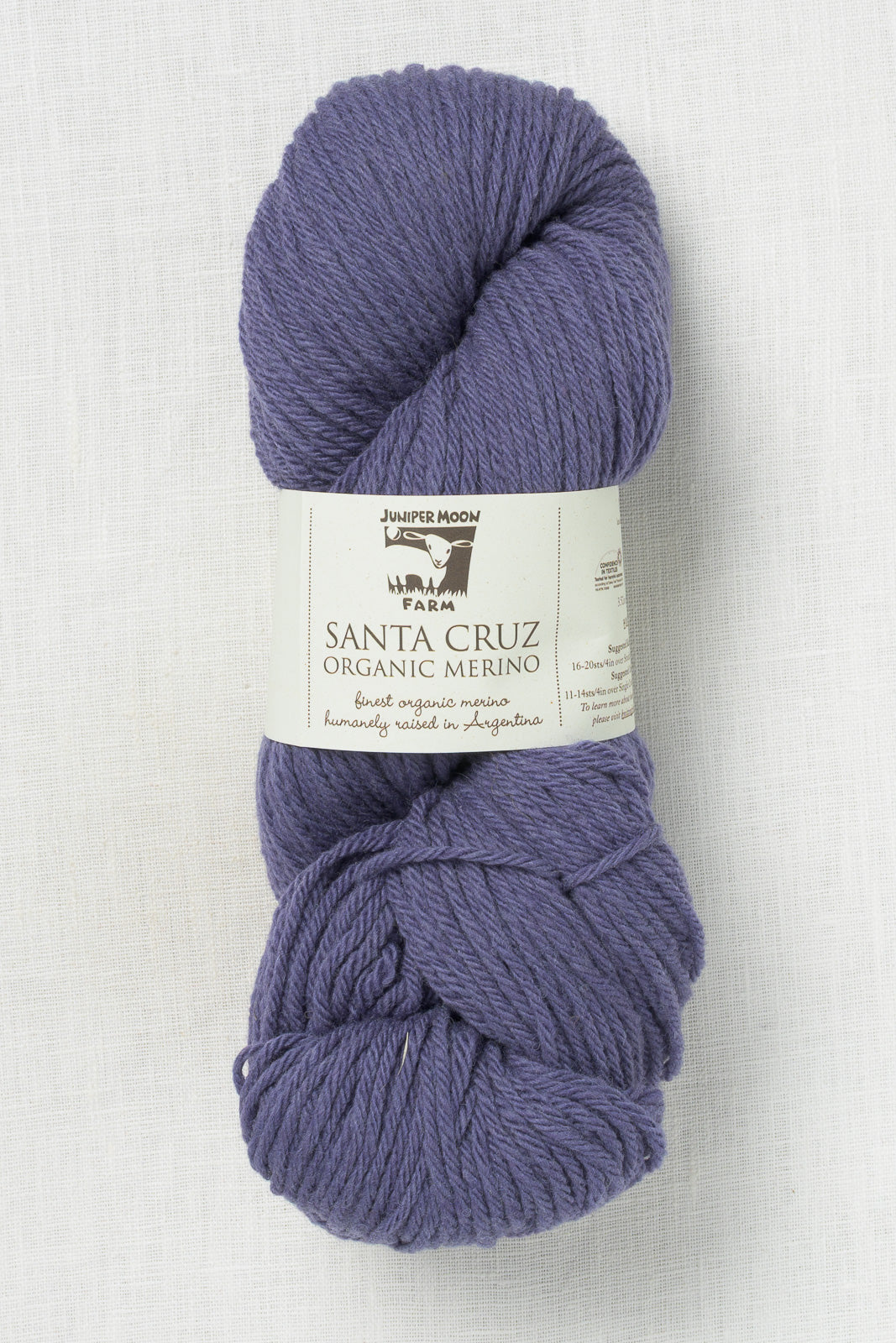 Juniper Moon Farm Santa Cruz Organic Merino 128 Amethyst – Wool and Company