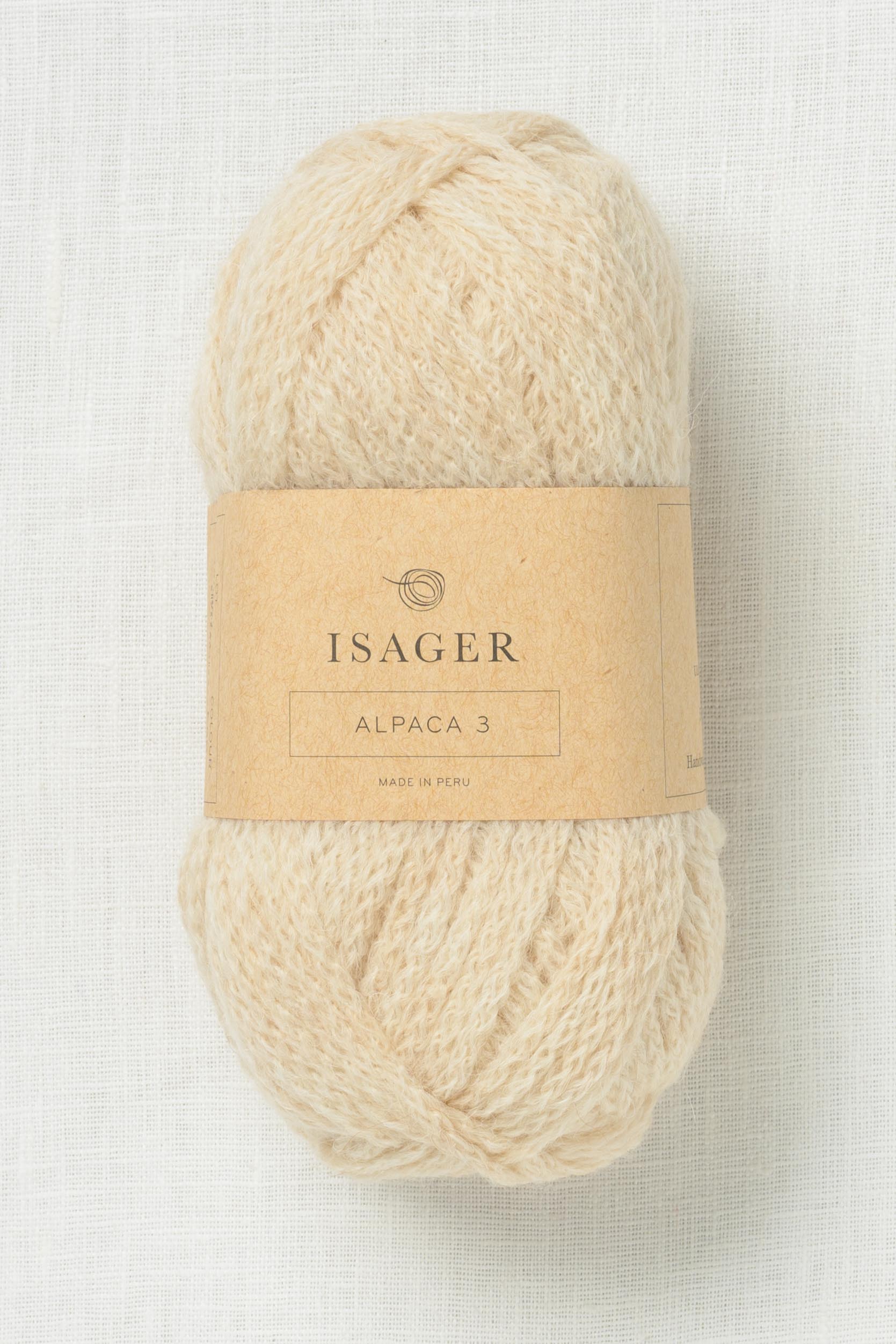 Isager Alpaca 3 E6s Latte – Wool and Company