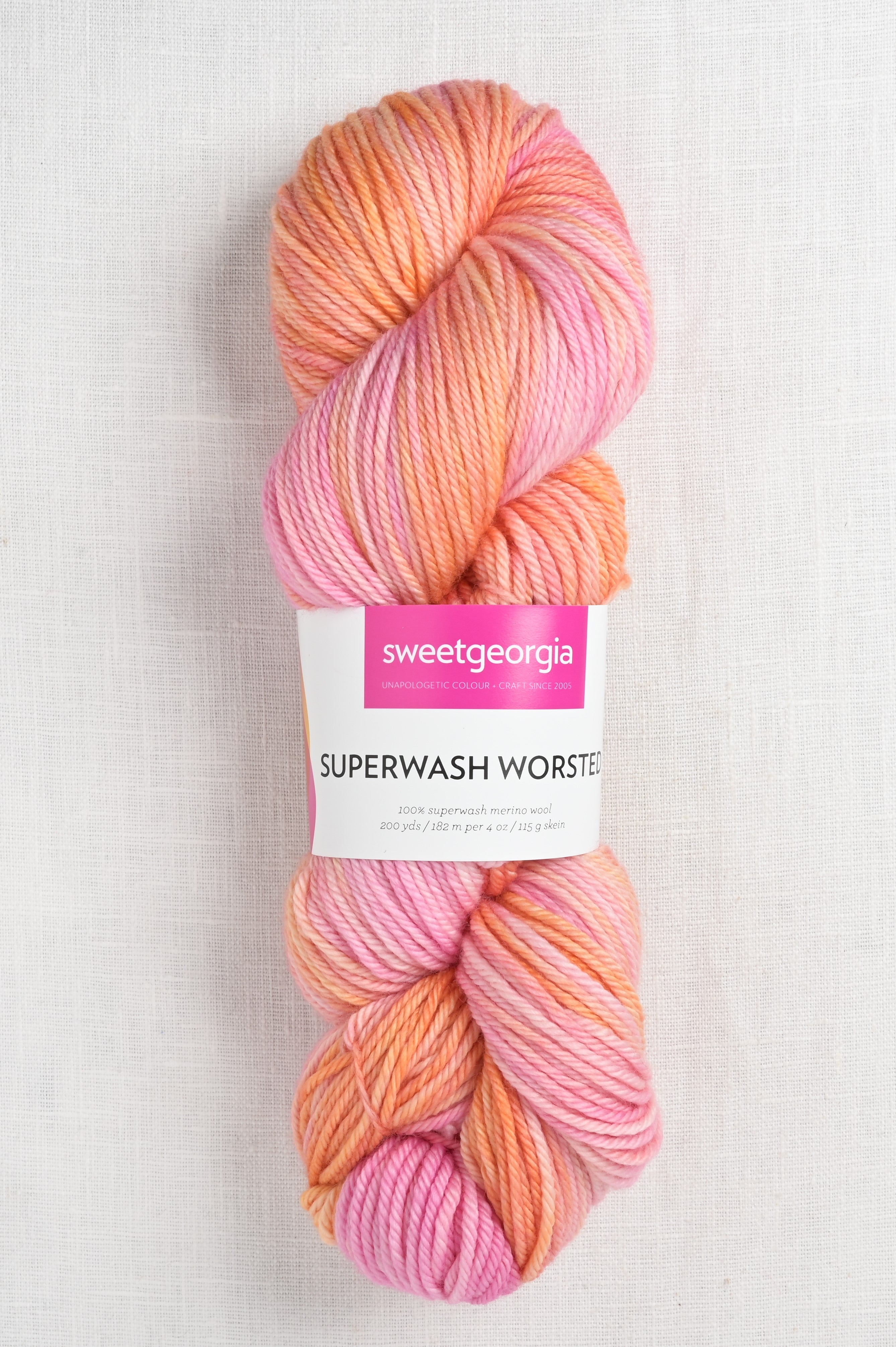 Sweet Georgia Superwash Worsted Rose Gold – Wool and Company