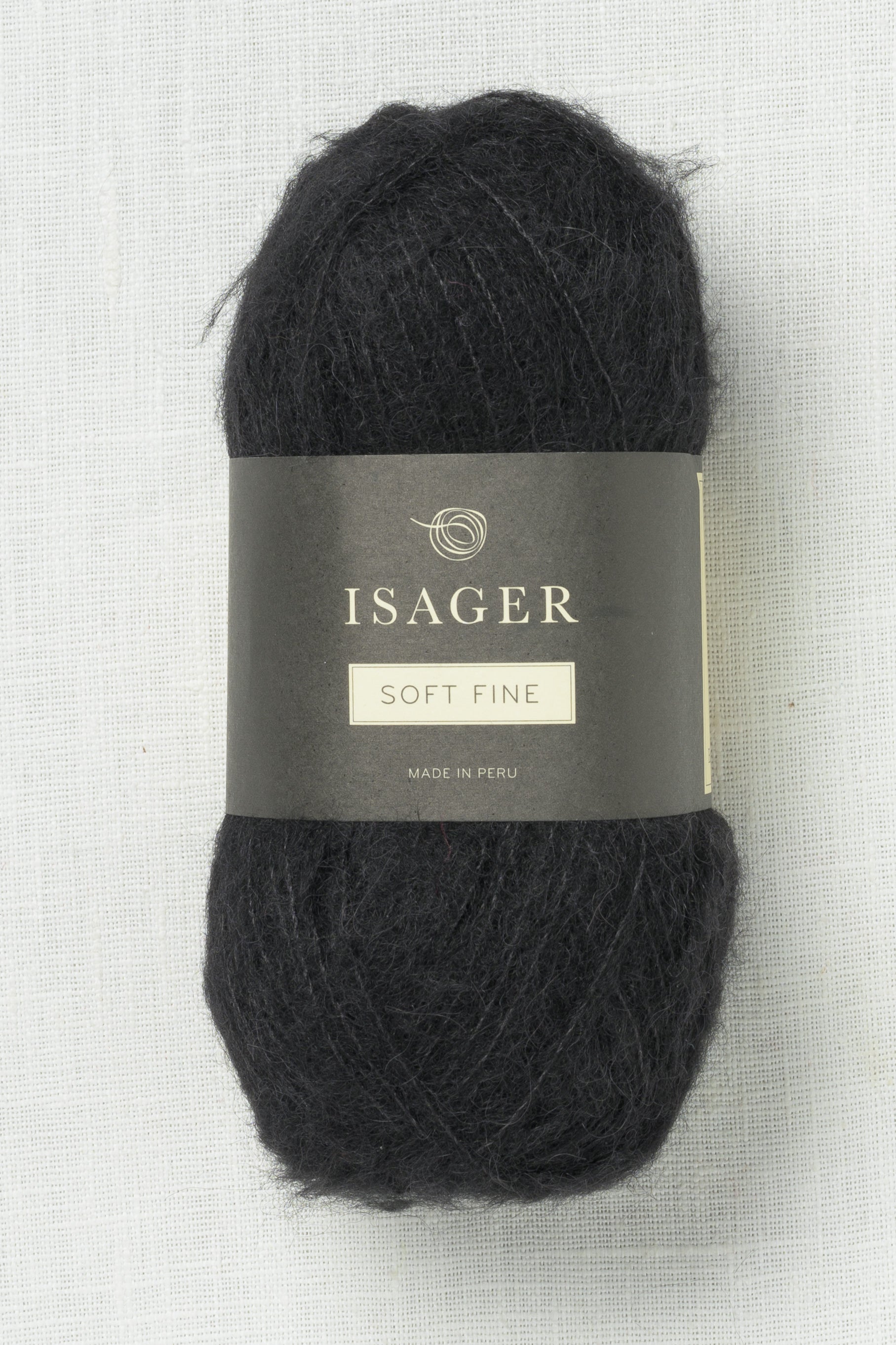 Isager Soft Fine 30 Black – Wool and Company