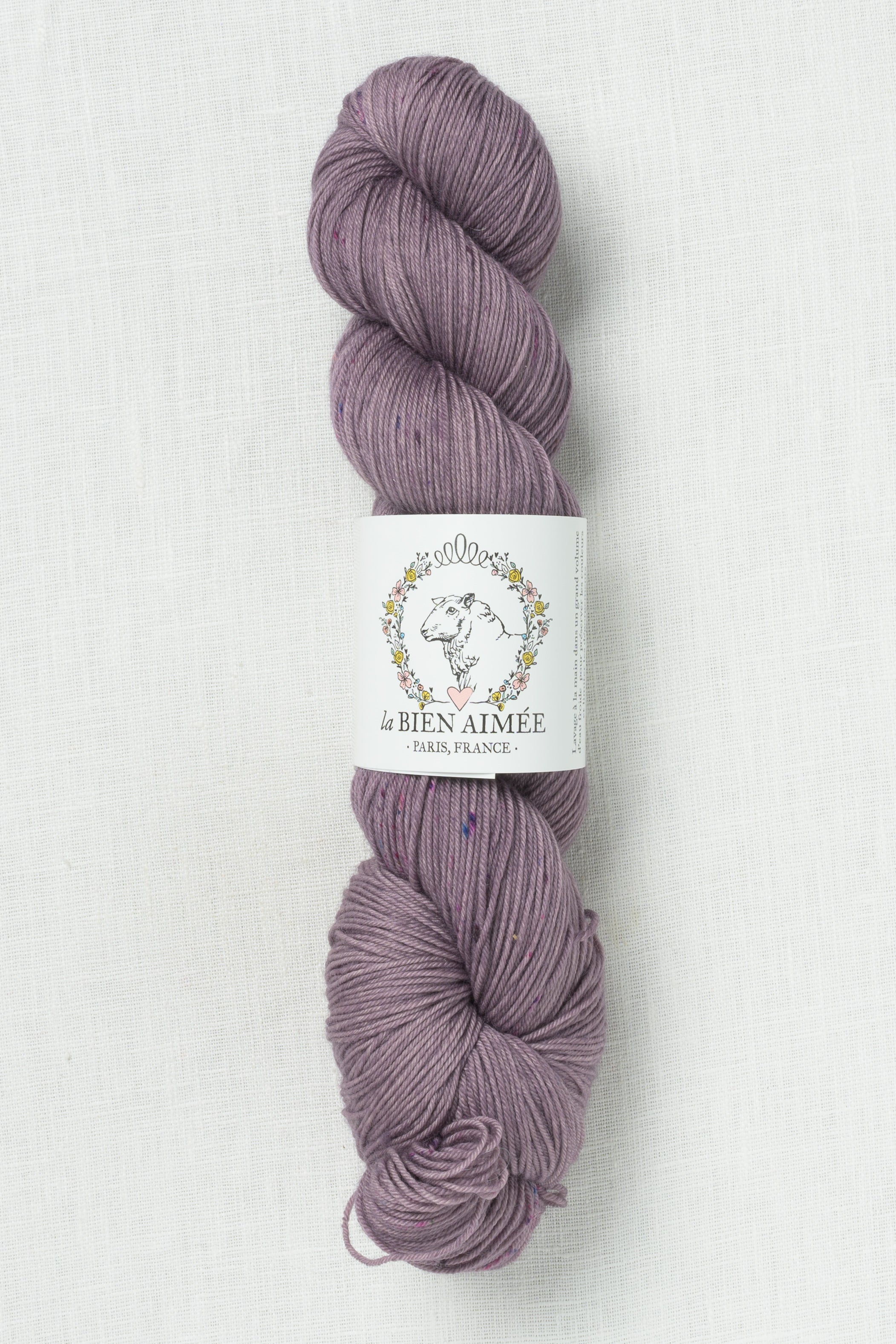 La Bien Aimee Merino Super Sock Victorian Mauve – Wool and Company