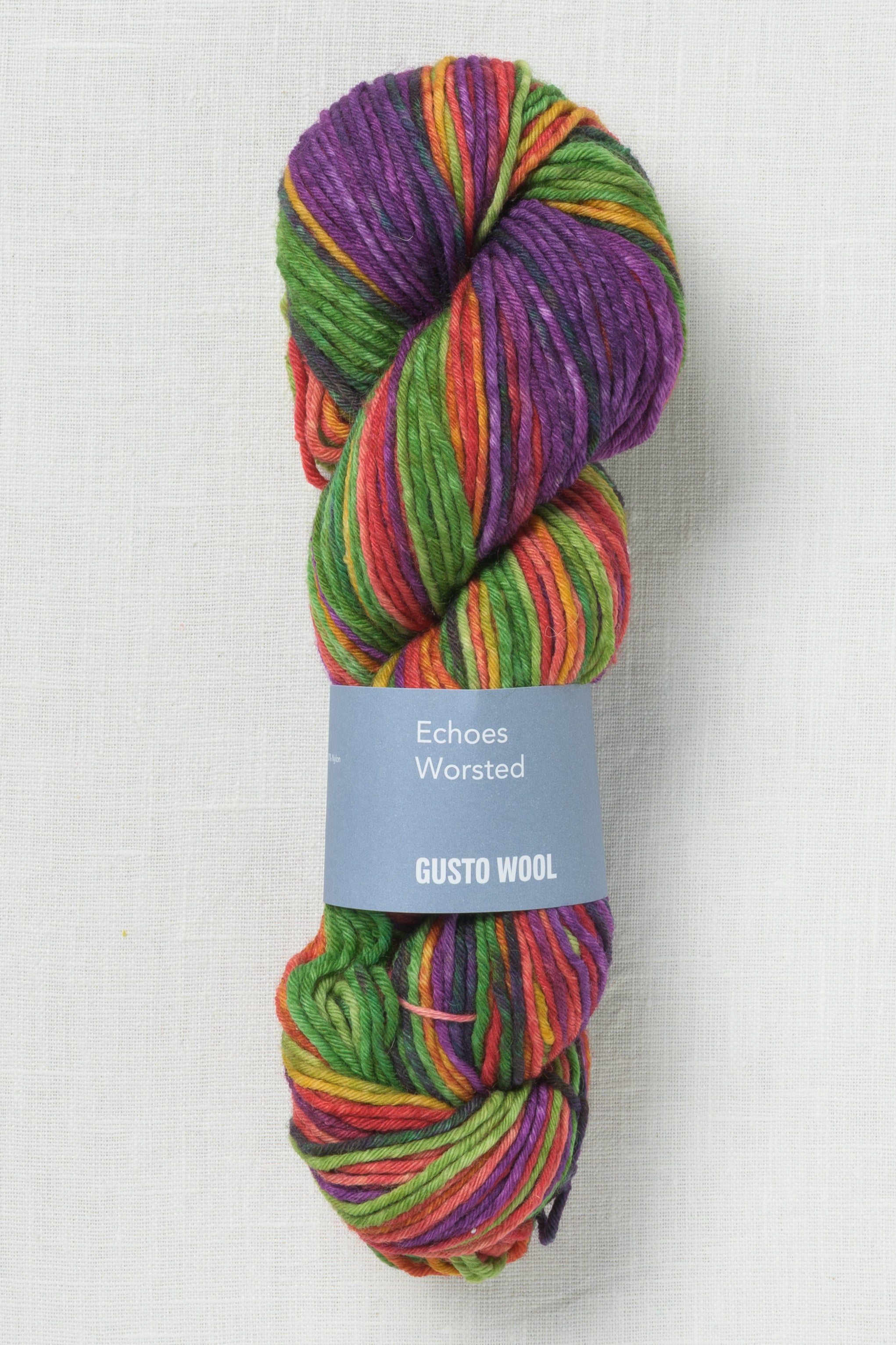 Gusto Wool Echoes Worsted 4520 Mardi Gras – Wool and Company