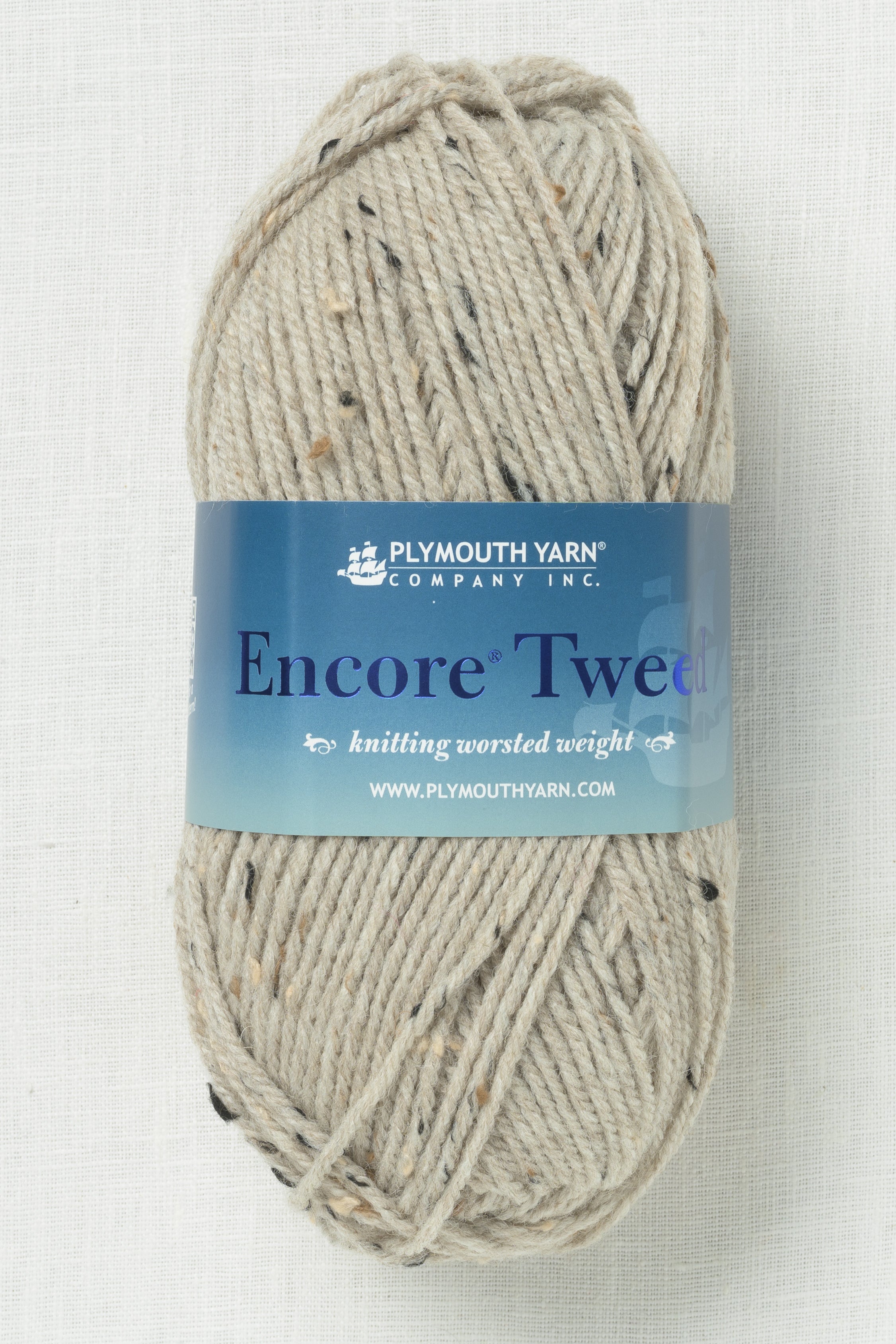 Plymouth Encore Worsted Tweed 1237 Granola – Wool and Company