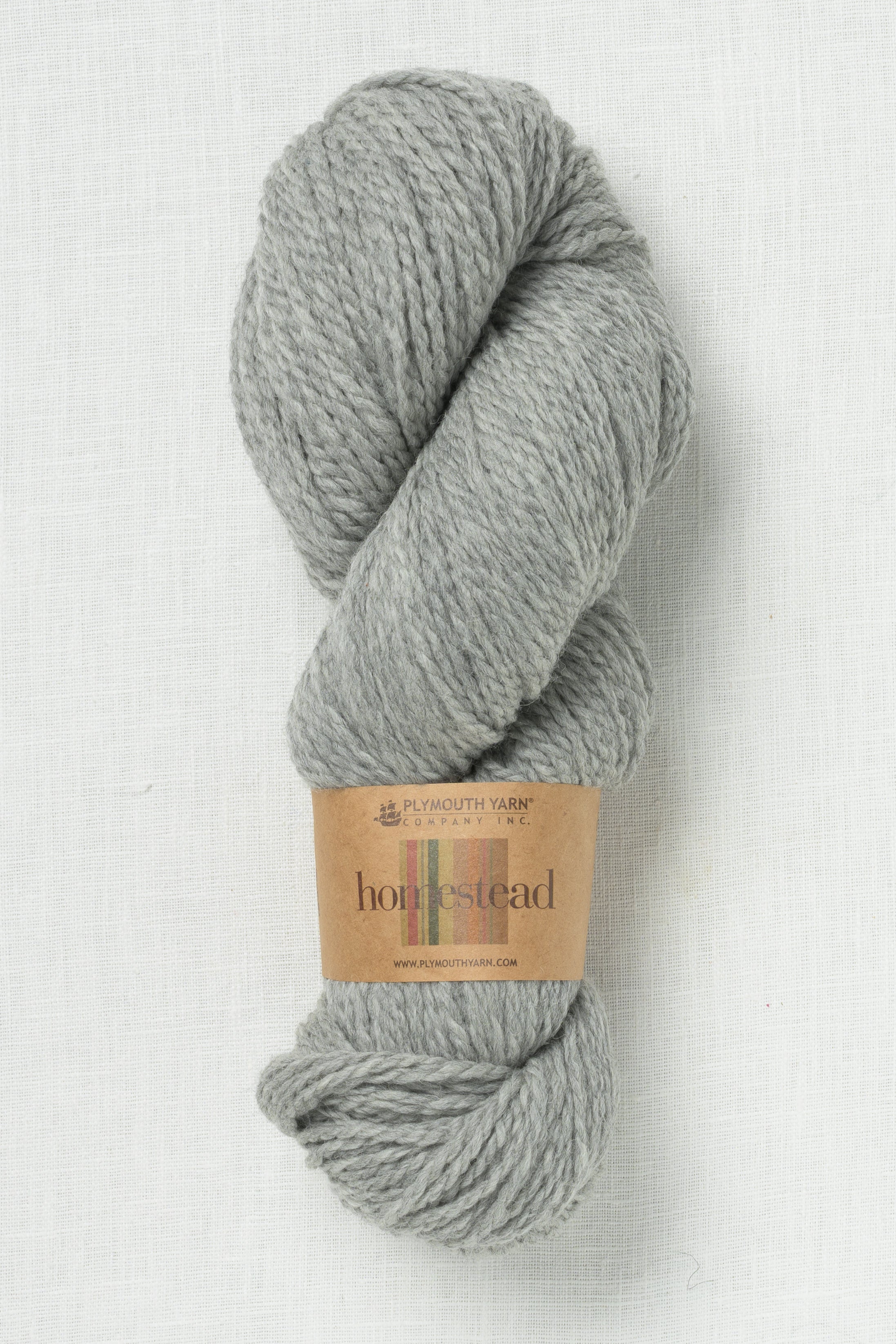 Plymouth Homestead 4 Light Grey Heather – Wool and Company